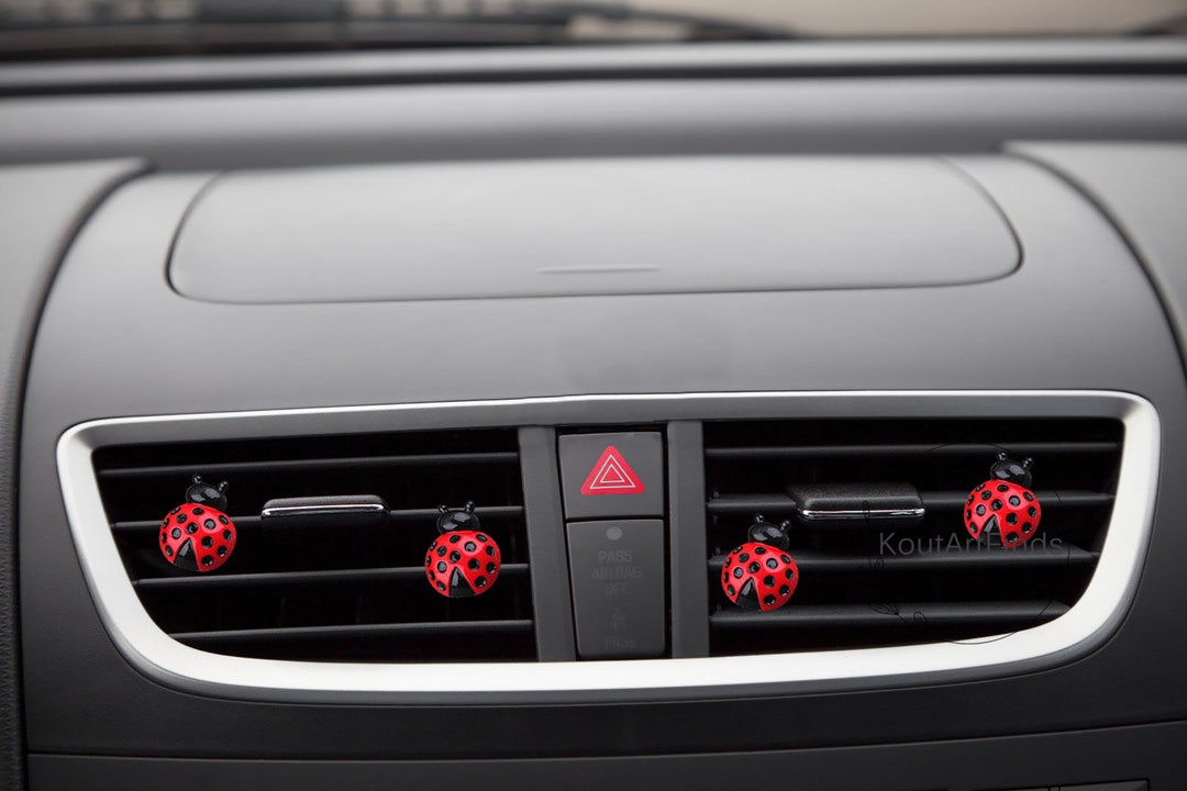 Red Ladybug Car Vent Clips Insect Car Accessory for New Car - Etsy
