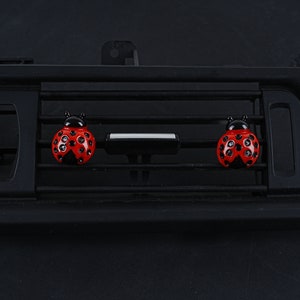 Red Ladybug Car Vent Clips, Insect Car Accessory for New Car, Cute Car ...