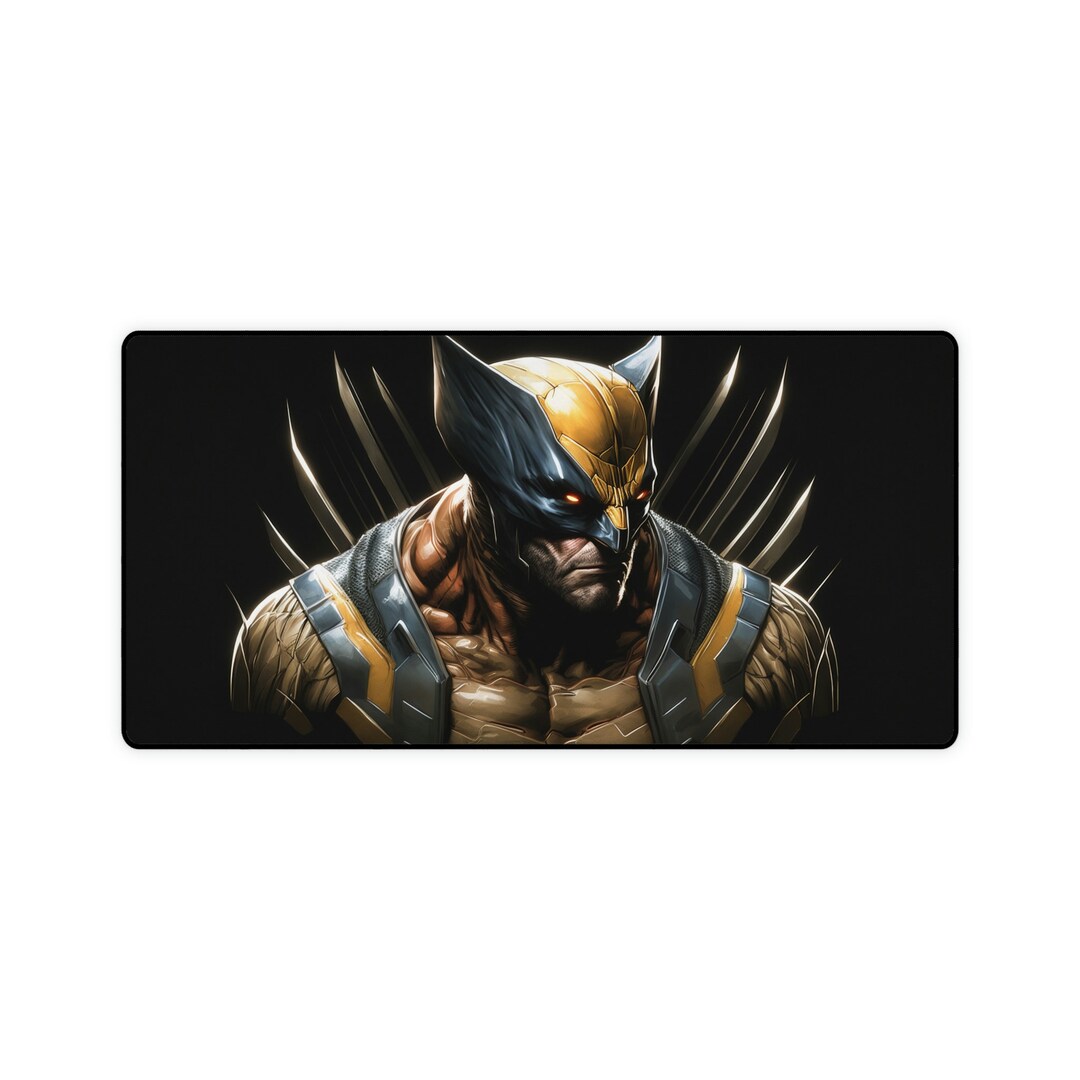 Wolverine 02, Limited Edition Girl Mecha Gaming Mousepad, Desk Pad, Sci ...