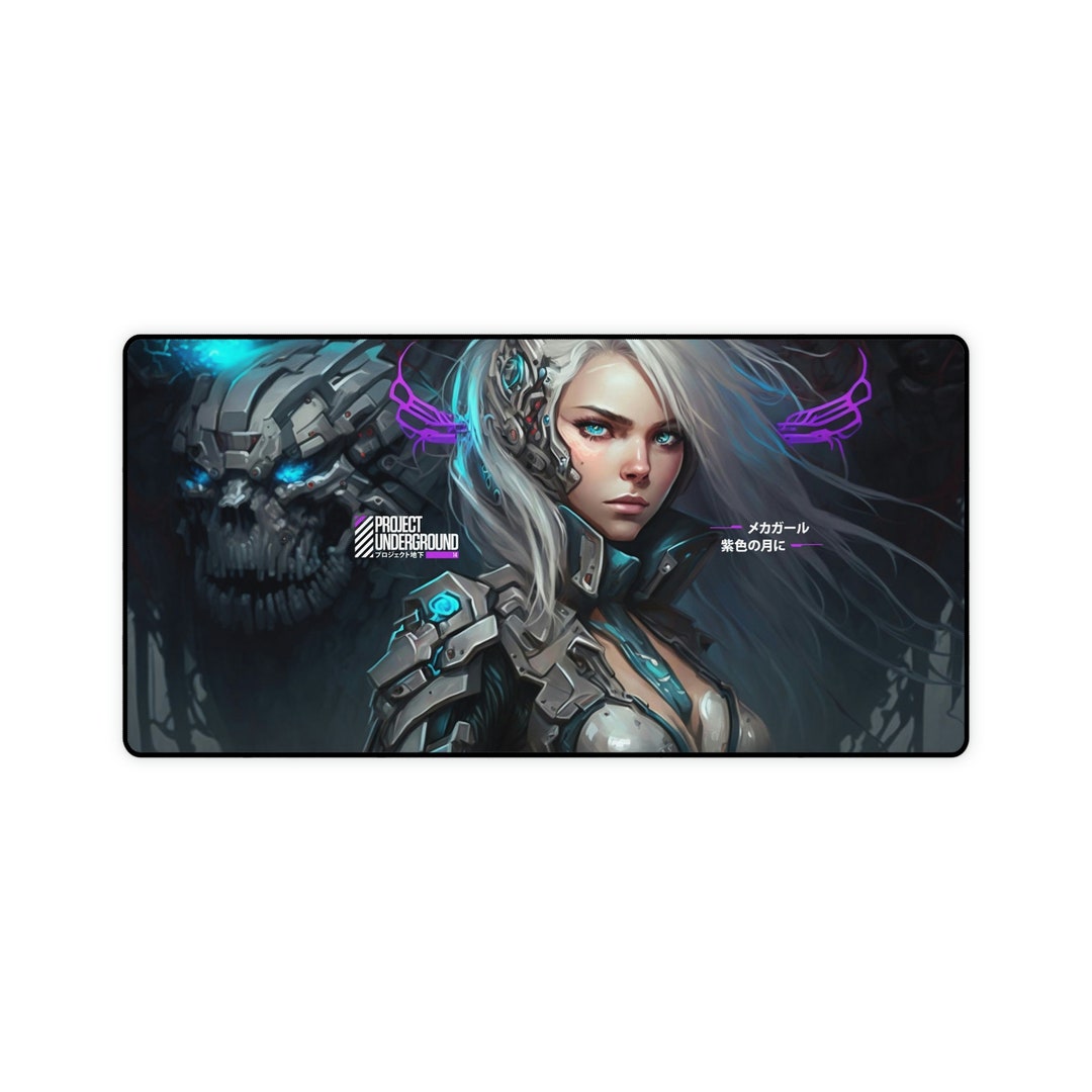 Tachibana, Limited Edition Girl Mecha Gaming Mousepad, Gamer Desk Pad ...