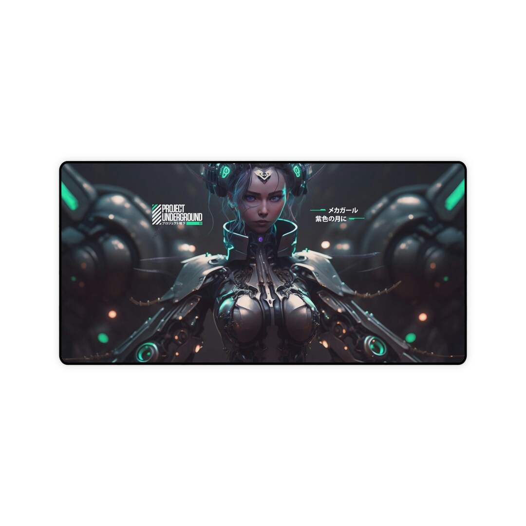 Kallen, Limited Edition Girl Mecha Gaming Mousepad, Gamer Desk Pad, Sci ...