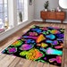 Mushroom Rug,mushrooms Carpet,living Room Rug,area Rug,colorful ...