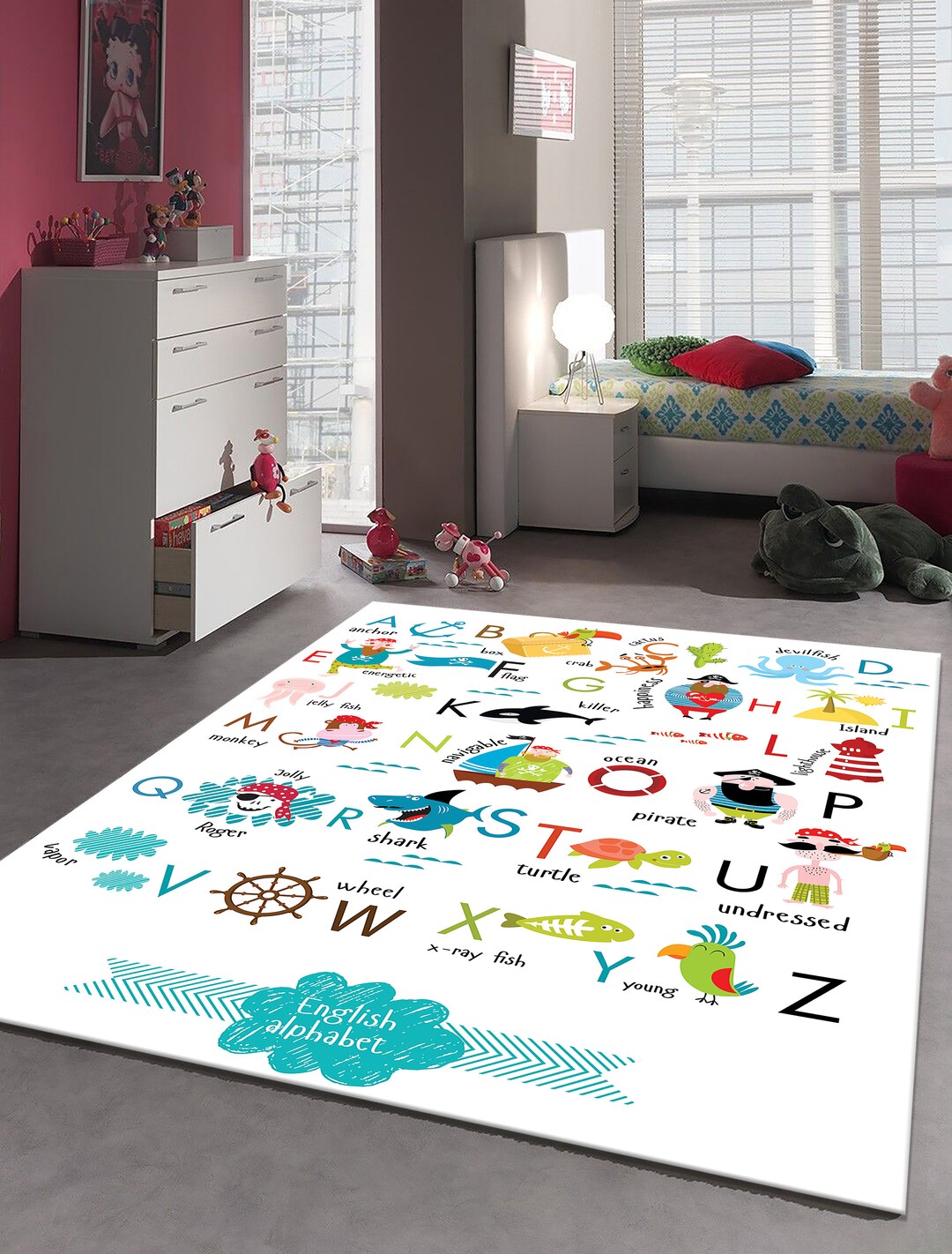The Multiplication Table Educational Kids Rugspace Rugcustom - Etsy