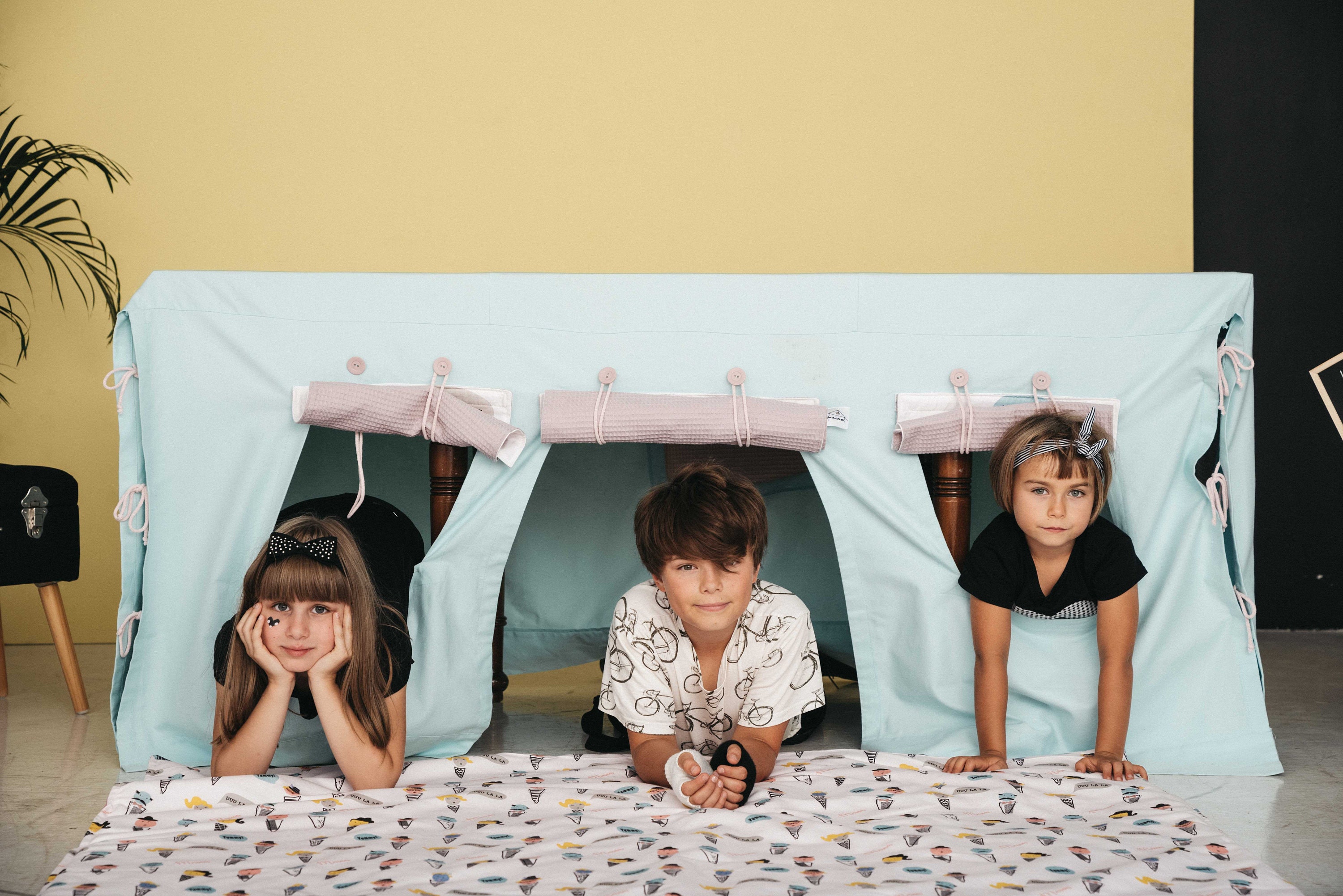 Tablecloth Playhouse, Table Tent, Table Fort, Play Tent, Play House for ...