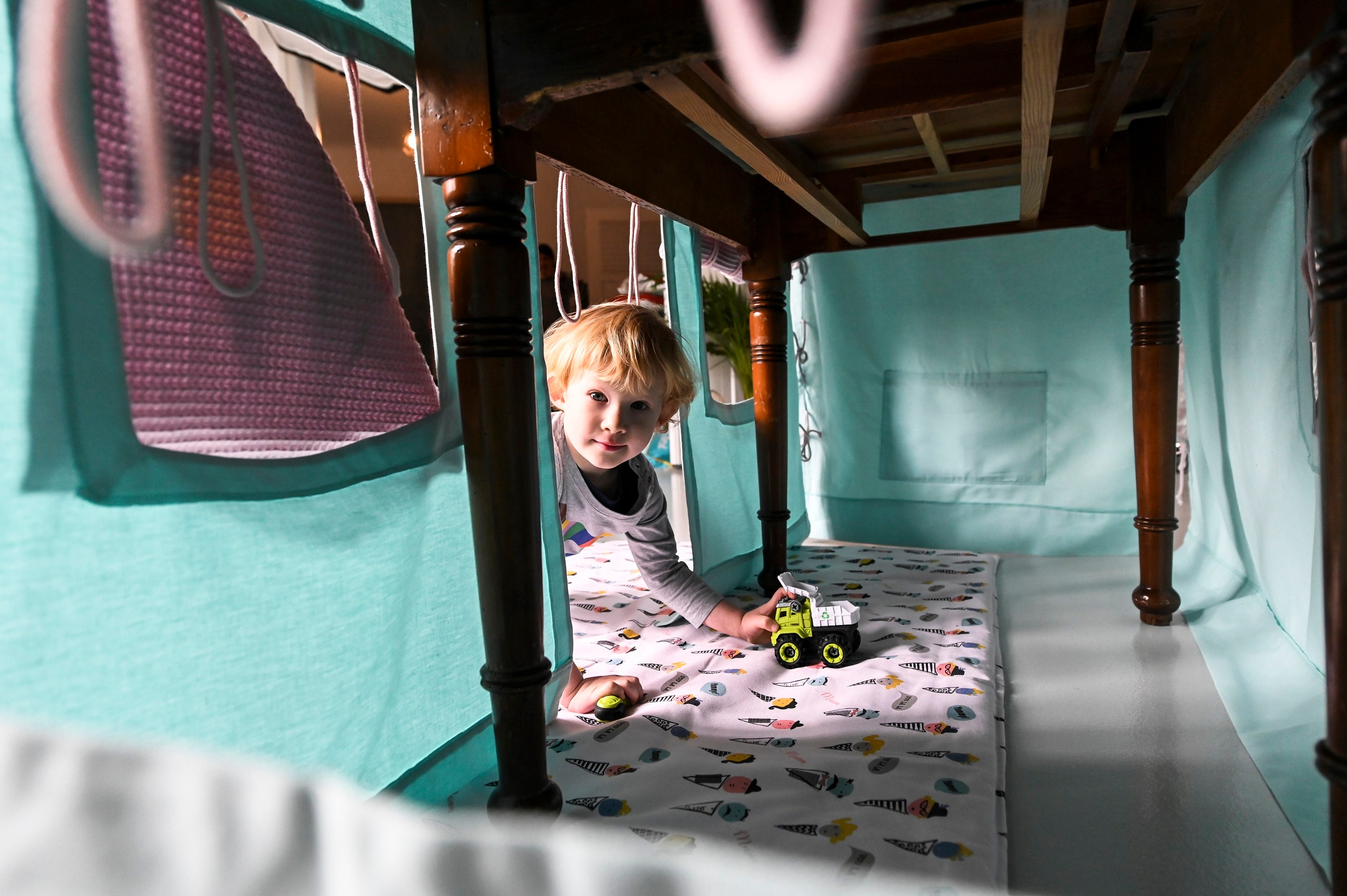 Tablecloth Playhouse, Table Tent, Table Fort, Play Tent, Play House for ...