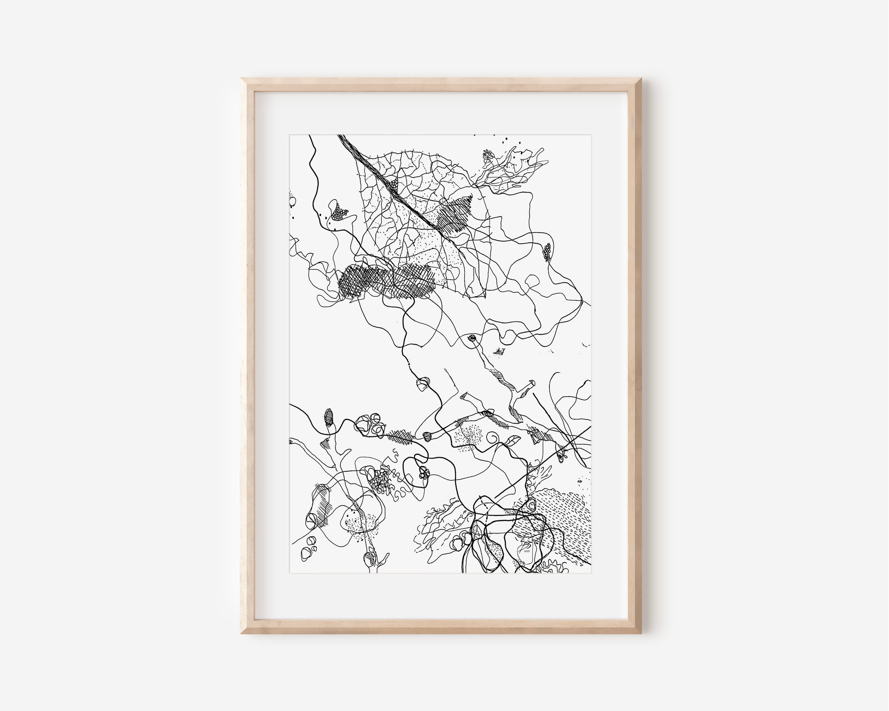 Line Drawingline Art Drawing Printable Wall Art Digital - Etsy