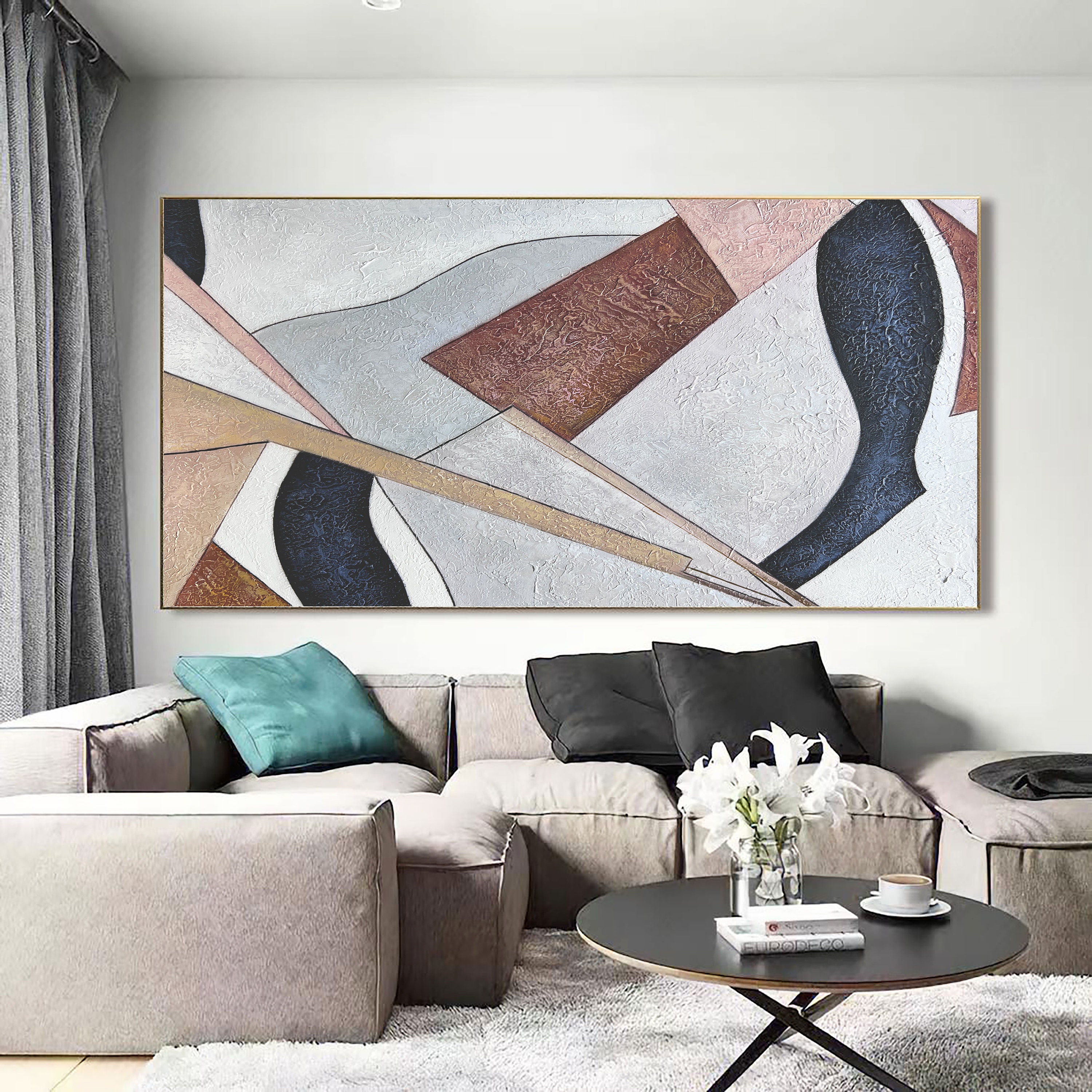 Large Wall Original Texture Painting Abstract Texture Art Painting ...