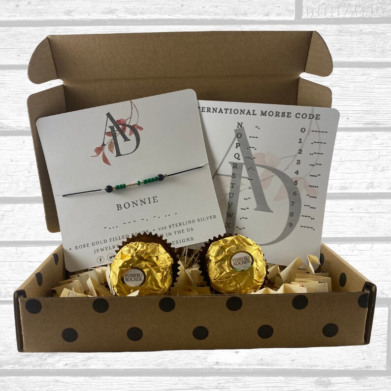 Custom Morse Code Bracelet Couple Morse Code Best Friend Bracelet ...