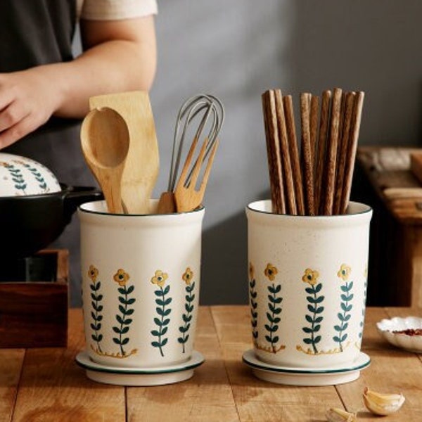 Kitchen Utensil Holder - Etsy