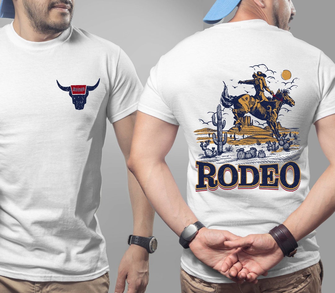 Rodeo Shirt, Rodeo Gift, Retro Cowboy Shirt, Country Western Shirt ...