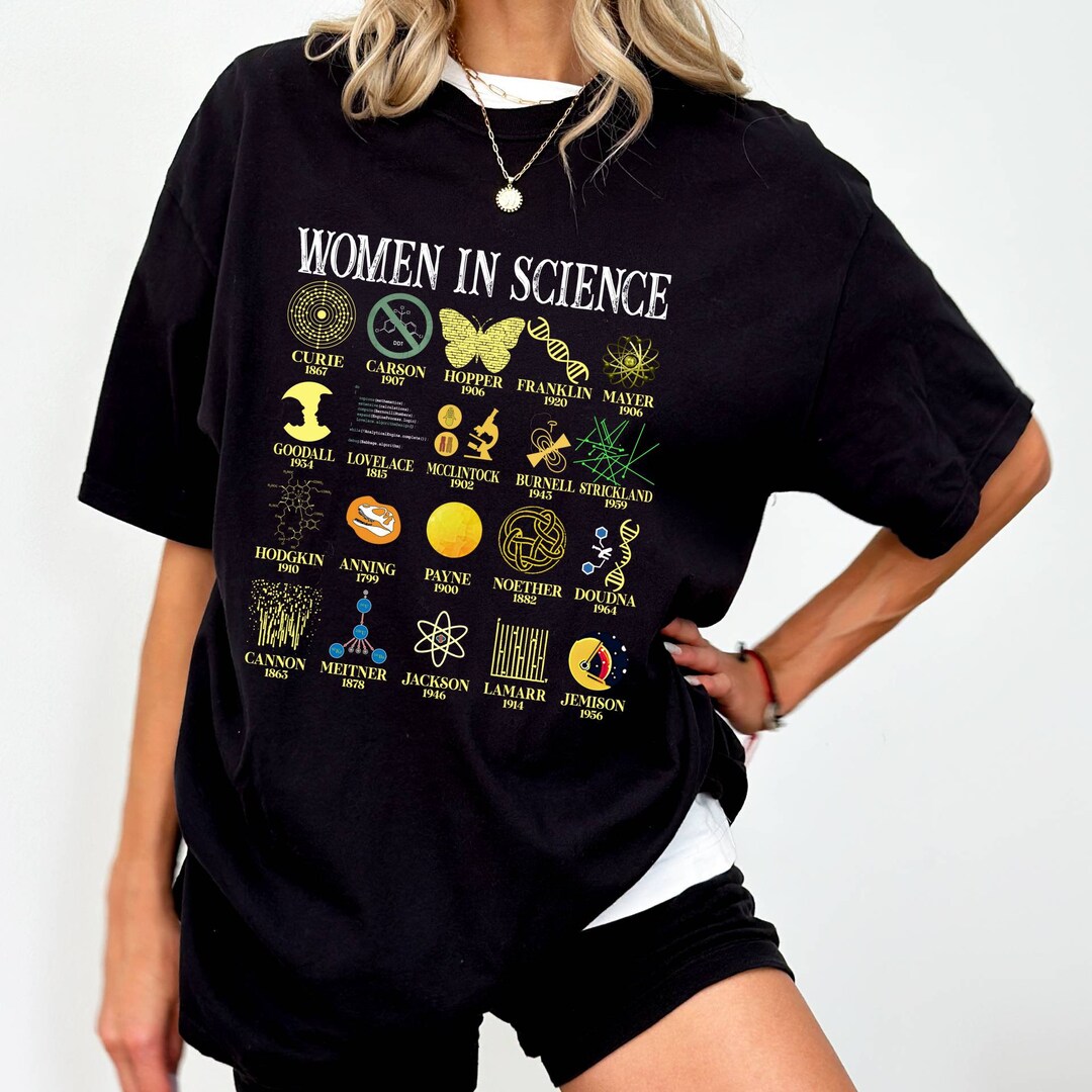 Women in Science Shirt, Cool Science Shirt Women, Woman Scientist Shirt ...