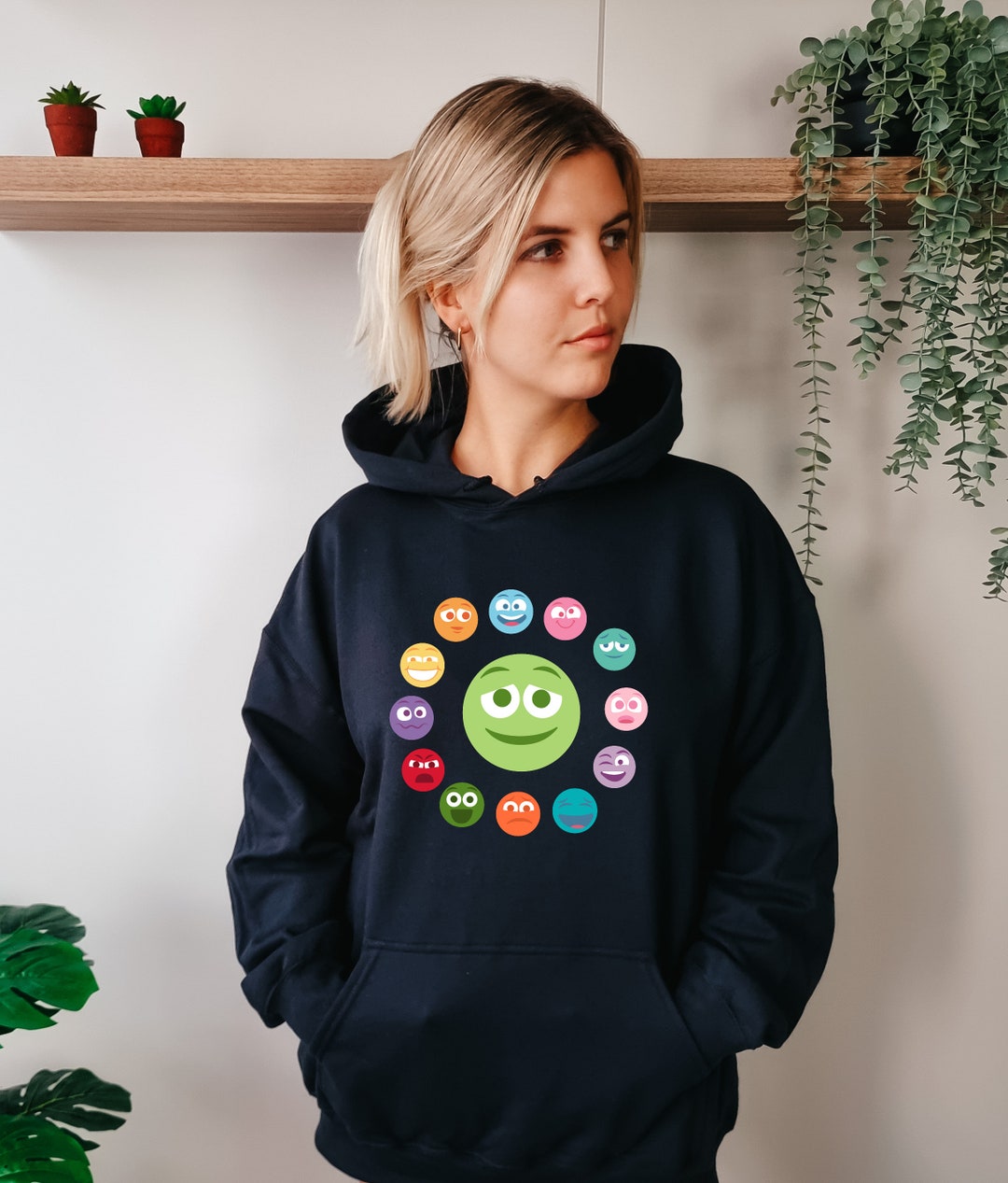 Emotional State Hoodie, Different Facial Expressions Hoodie, Group ...