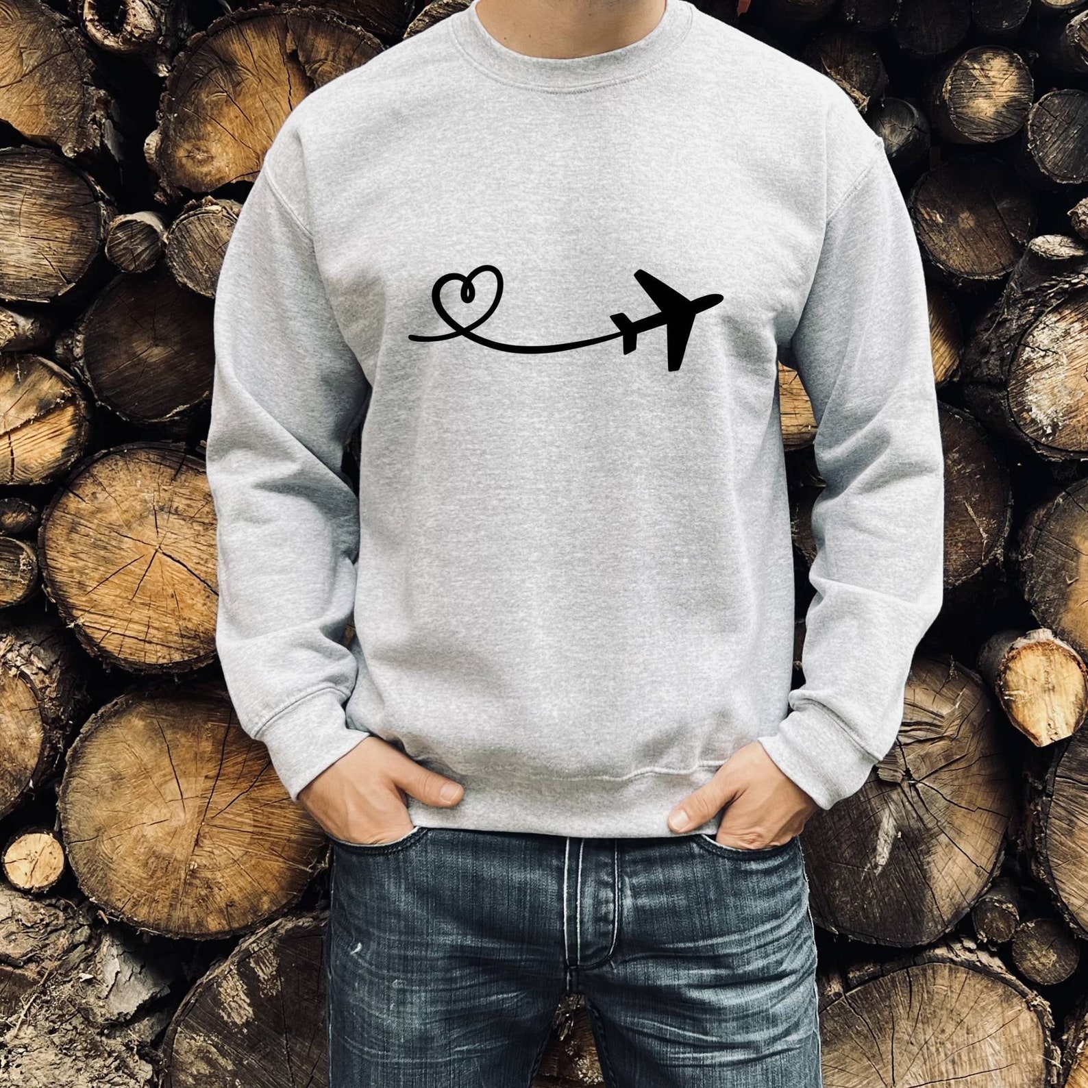 Airplane Mode Sweathirt,vacation Sweatshirt,airplane Travel Sweat ...