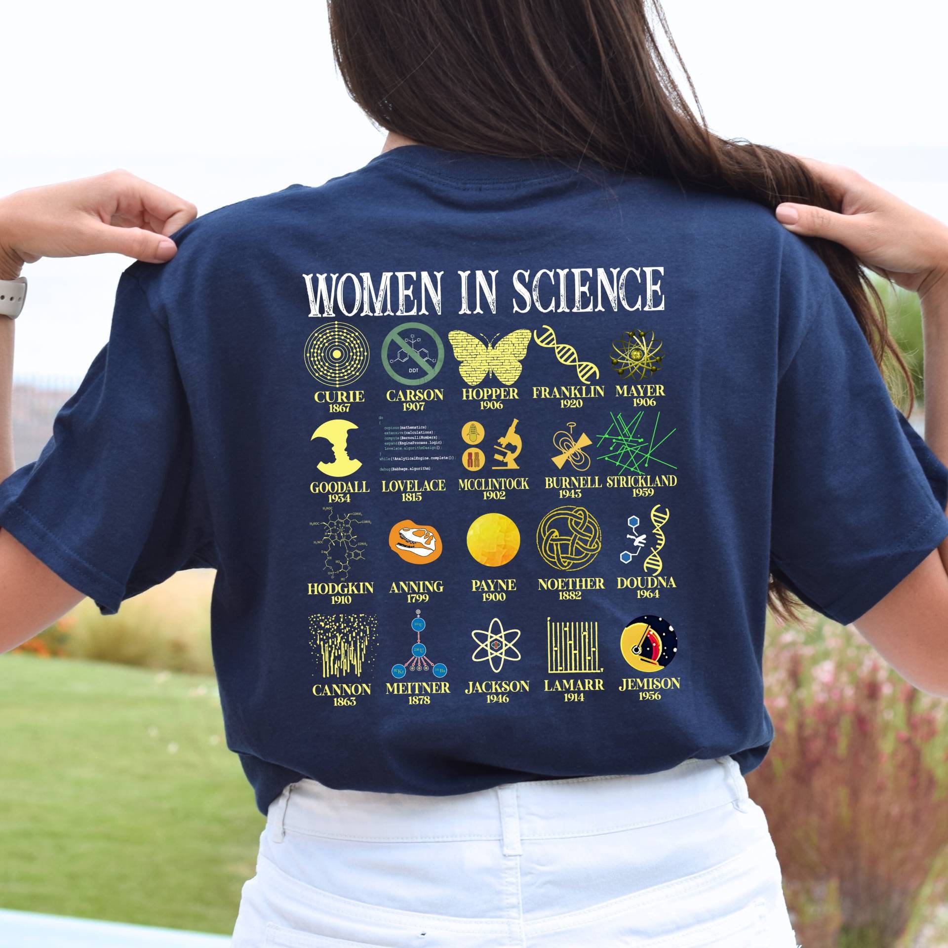 Women in Science Shirt, Cool Science Shirt Women, Woman Scientist Shirt ...