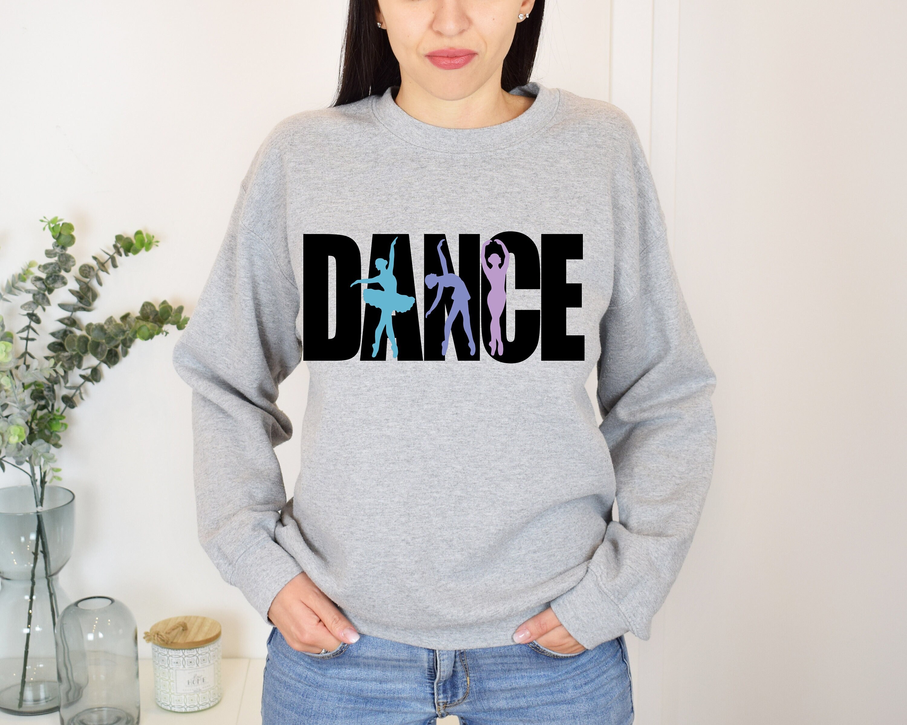 Dance Sweatshirt, Three Different Dancer Shirt, Dance Lover Sweatshirt ...