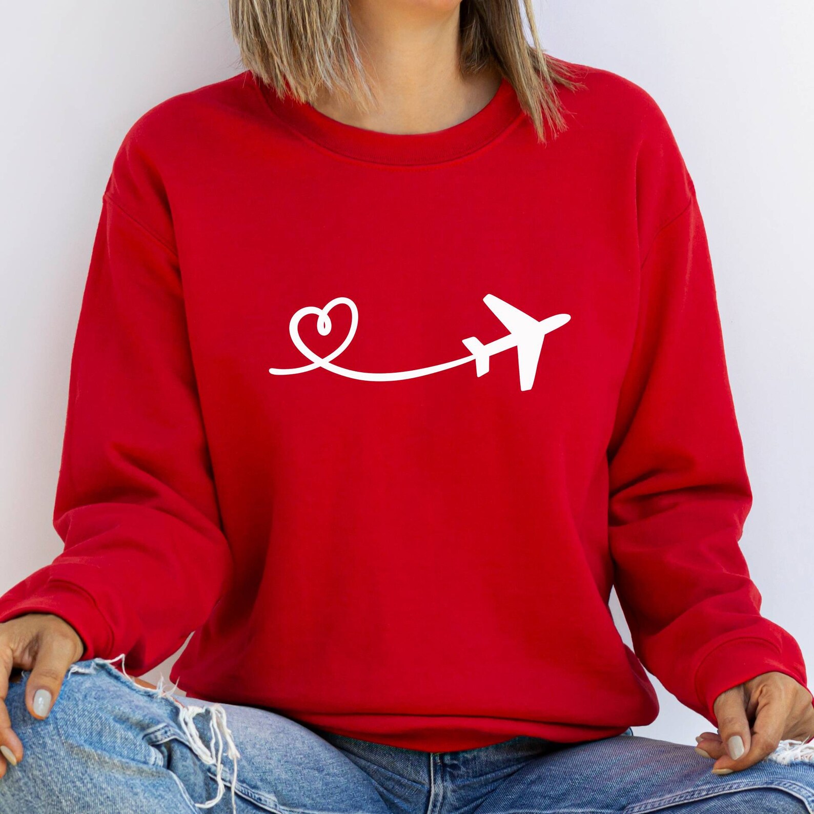 Airplane Mode Sweathirt,vacation Sweatshirt,airplane Travel Sweat ...