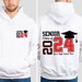 Custom Class of 2024 Senior Hoodie, Senior 2024 Hoodie, Personalized ...