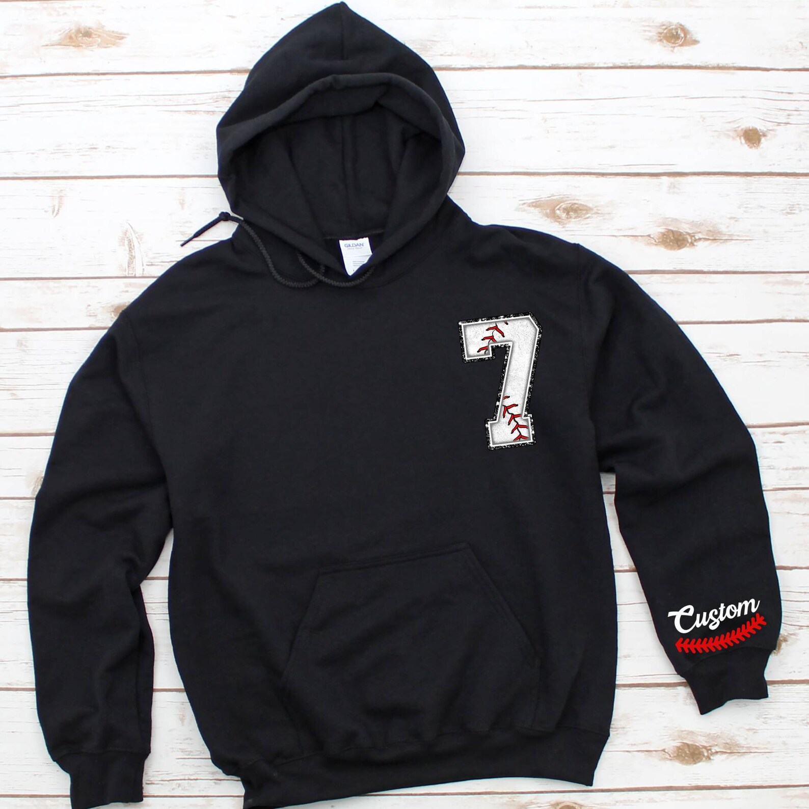 Custom Baseball Hoodie, Personalized Sport Mom Crewneck - Etsy