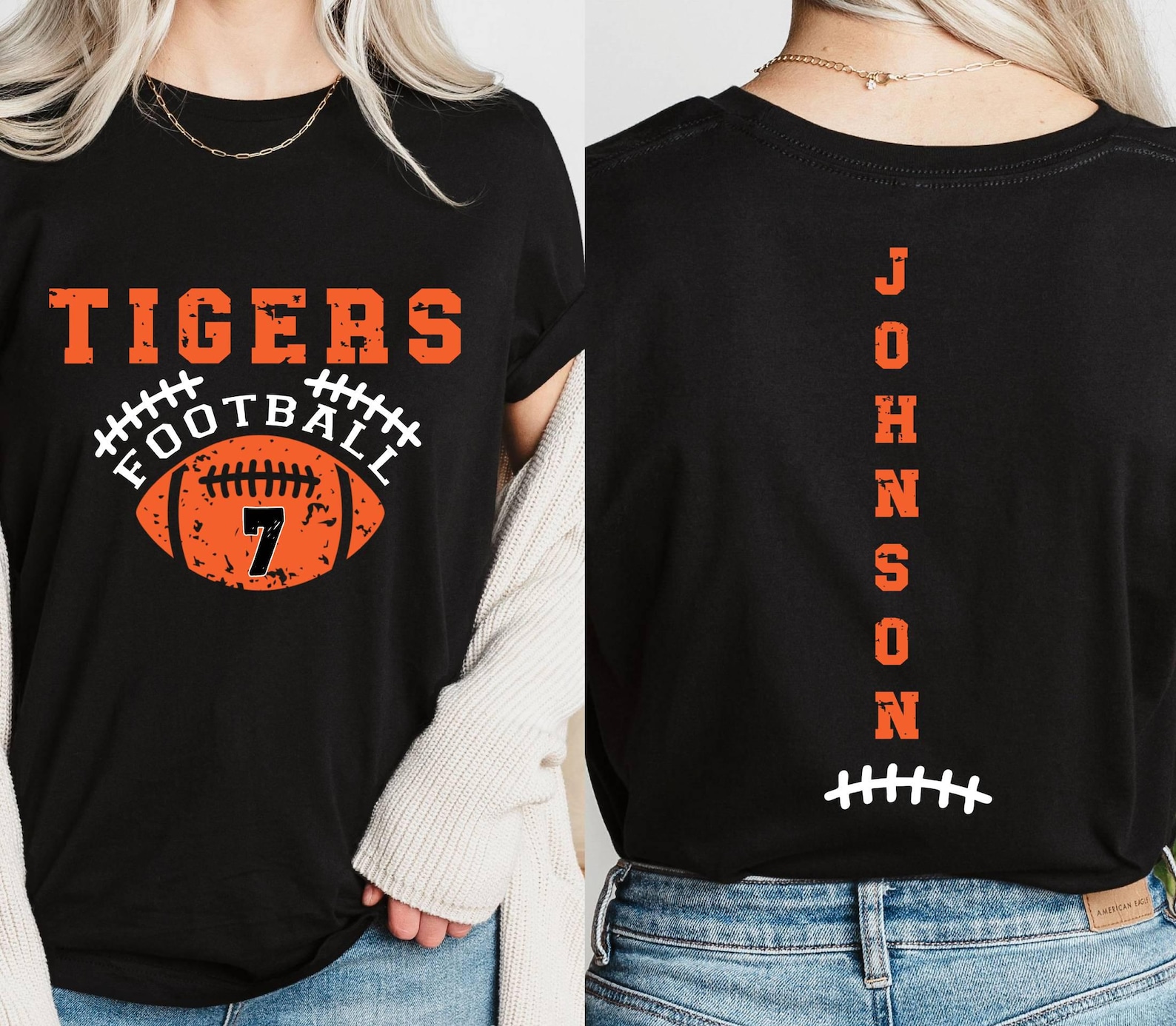 Personalized Football Shirt Custom Name and Number Shirt,football Shirt ...