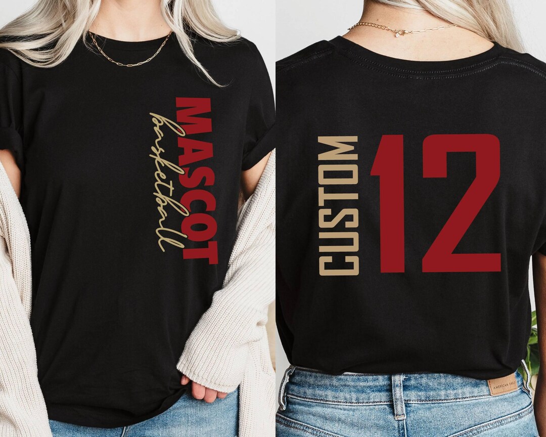Personalized Basketball Shirt, Custom Basketball Mom Shirt, Game Day ...