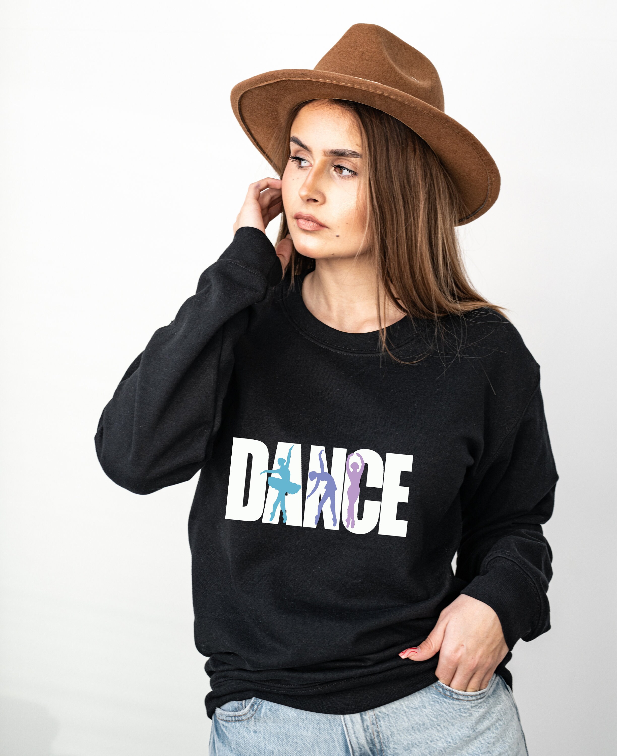 Dance Sweatshirt, Three Different Dancer Shirt, Dance Lover Sweatshirt ...