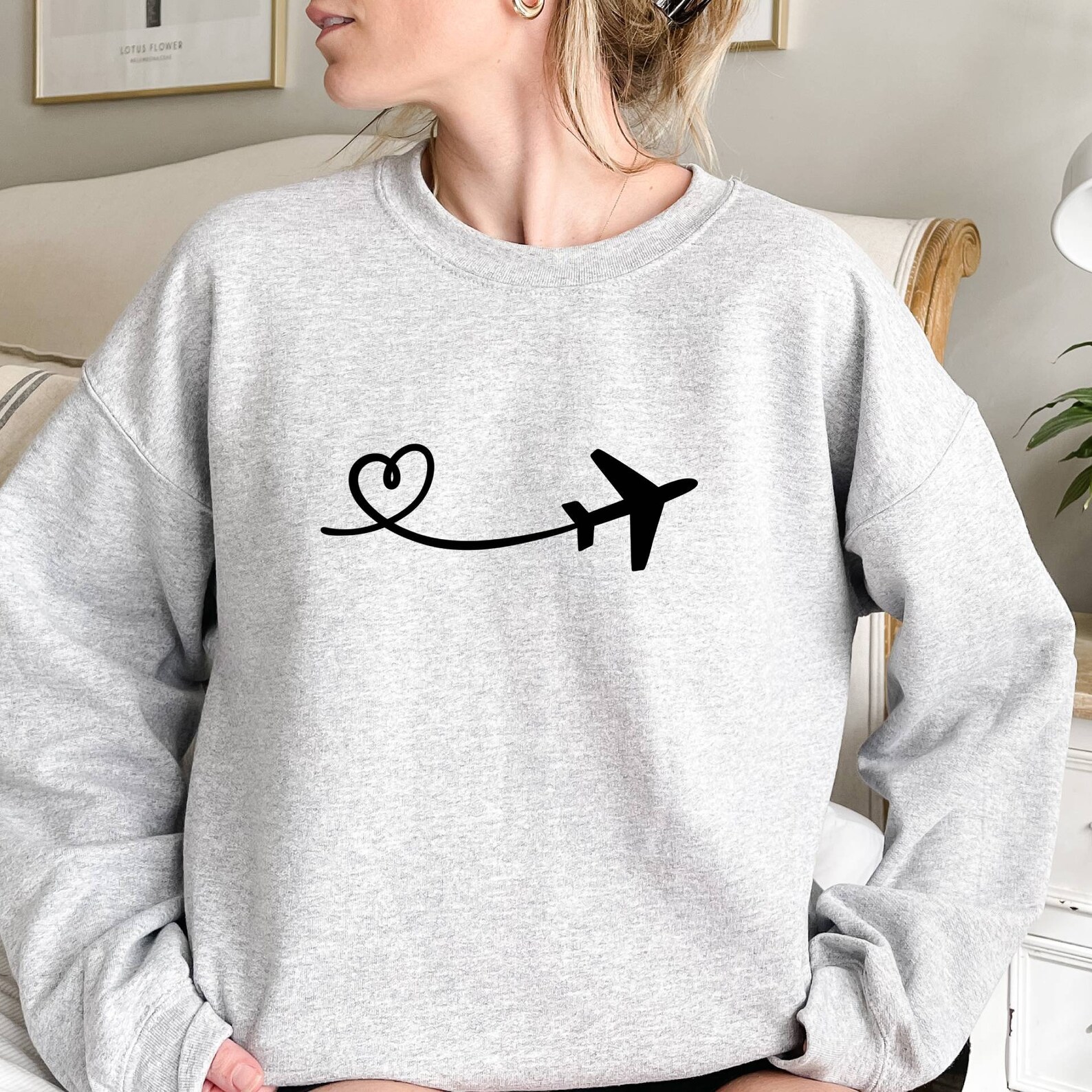 Airplane Mode Sweathirt,vacation Sweatshirt,airplane Travel Sweat ...