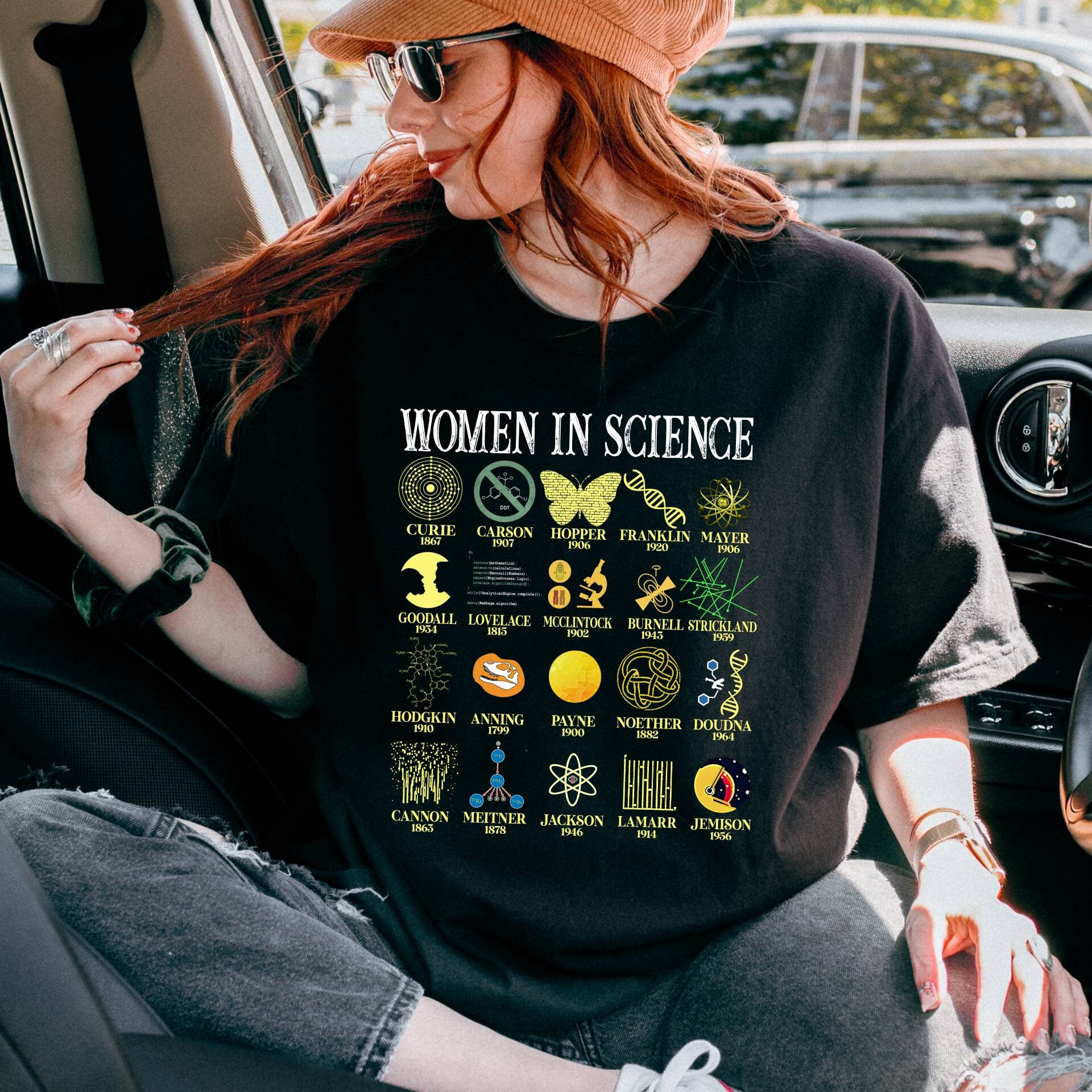 Women in Science Shirt, Cool Science Shirt Women, Woman Scientist Shirt ...