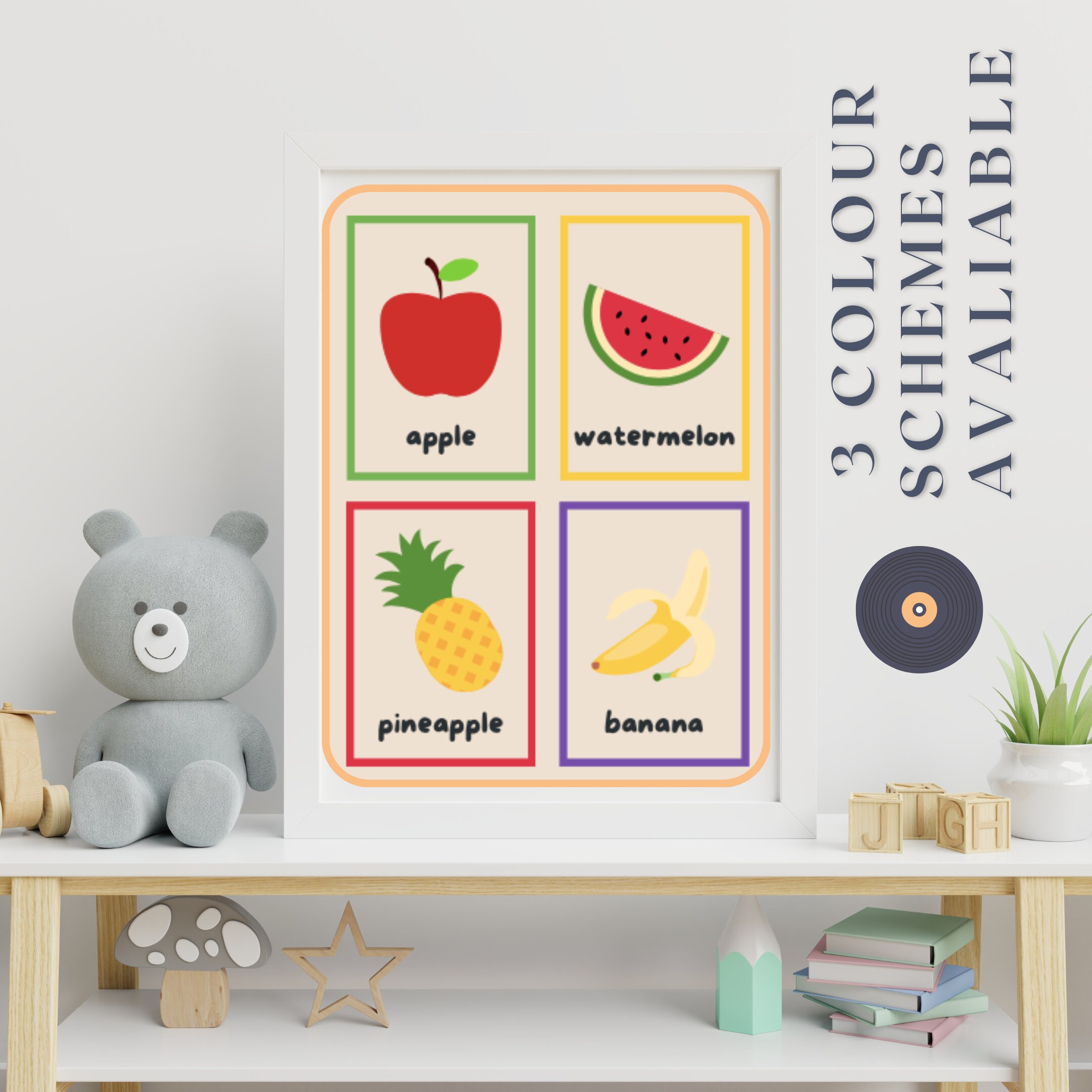Printable Learning Posters Sage Green A4/A3 - Etsy