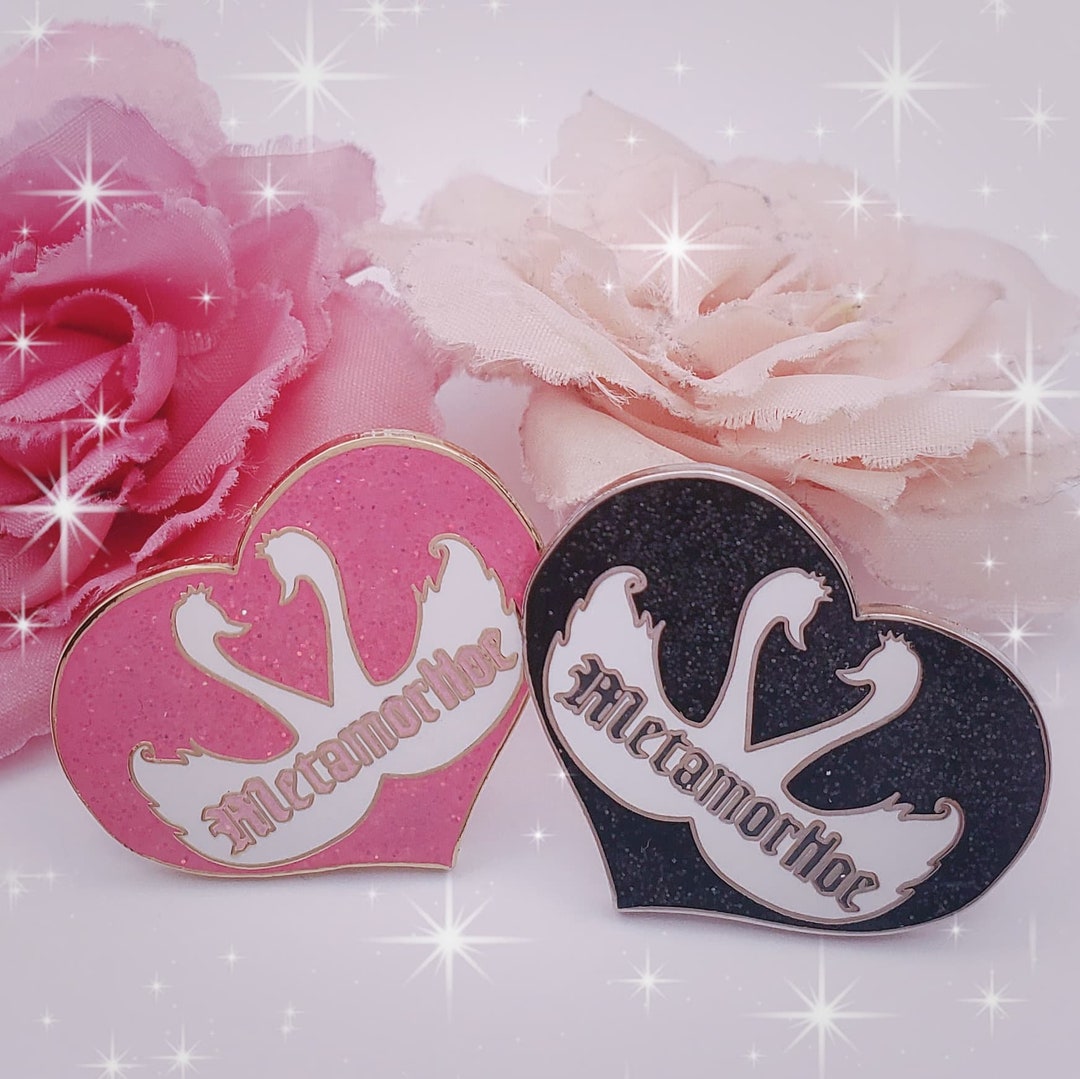 Swan Hoe Enamel Pin - Etsy