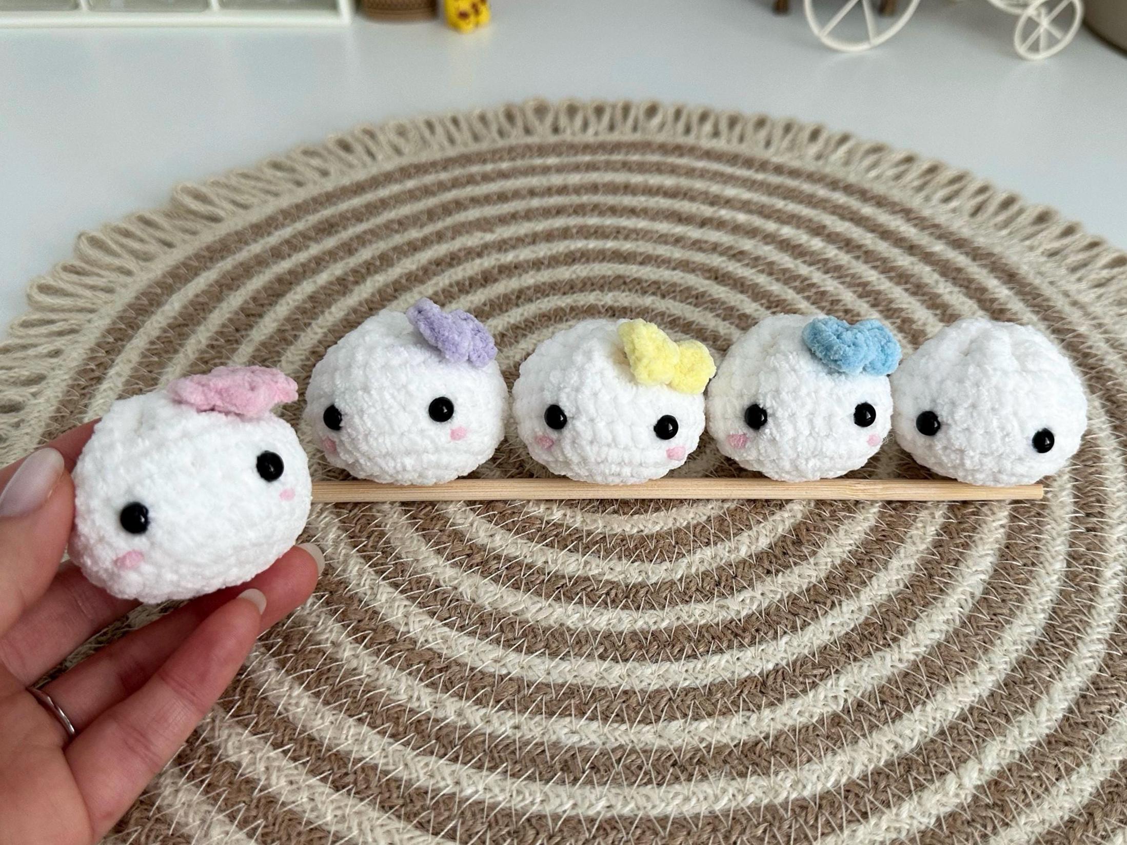 Crochet Dumpling Bao Plush | Handmade Amigurumi Bao | Cute Small ...