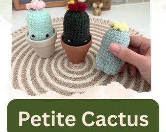 Crochet Mini Cactus Pattern - Etsy