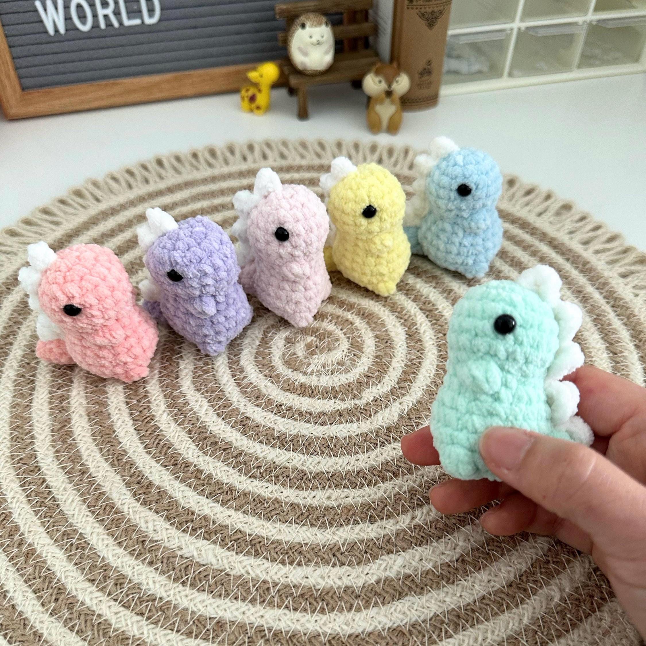 Crochet Tyrannosaurus (t-rex) Dinosaur Plush: Pocket-sized Dino - Etsy