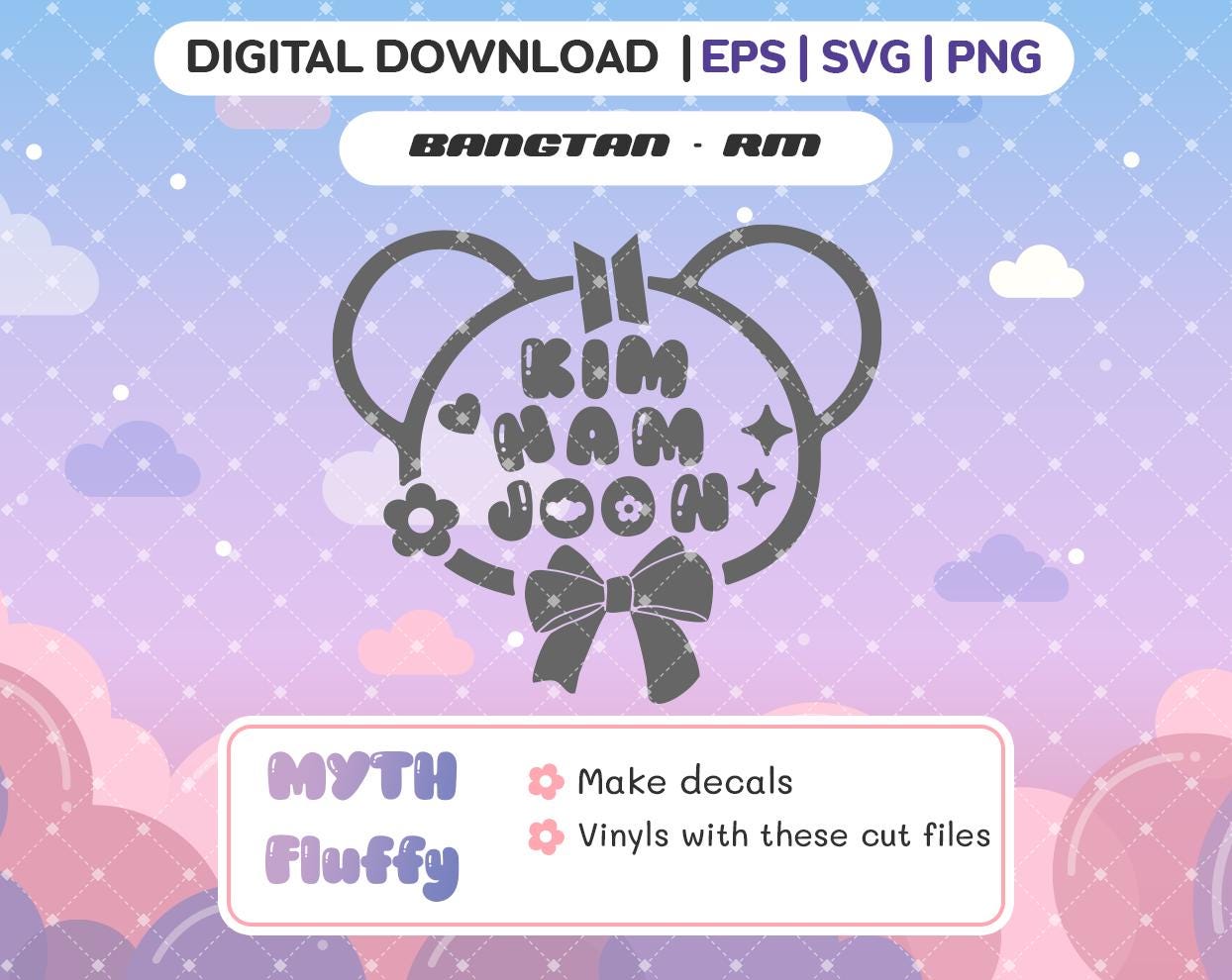 Kpop Rm Vector File | Png Svg Eps - Etsy
