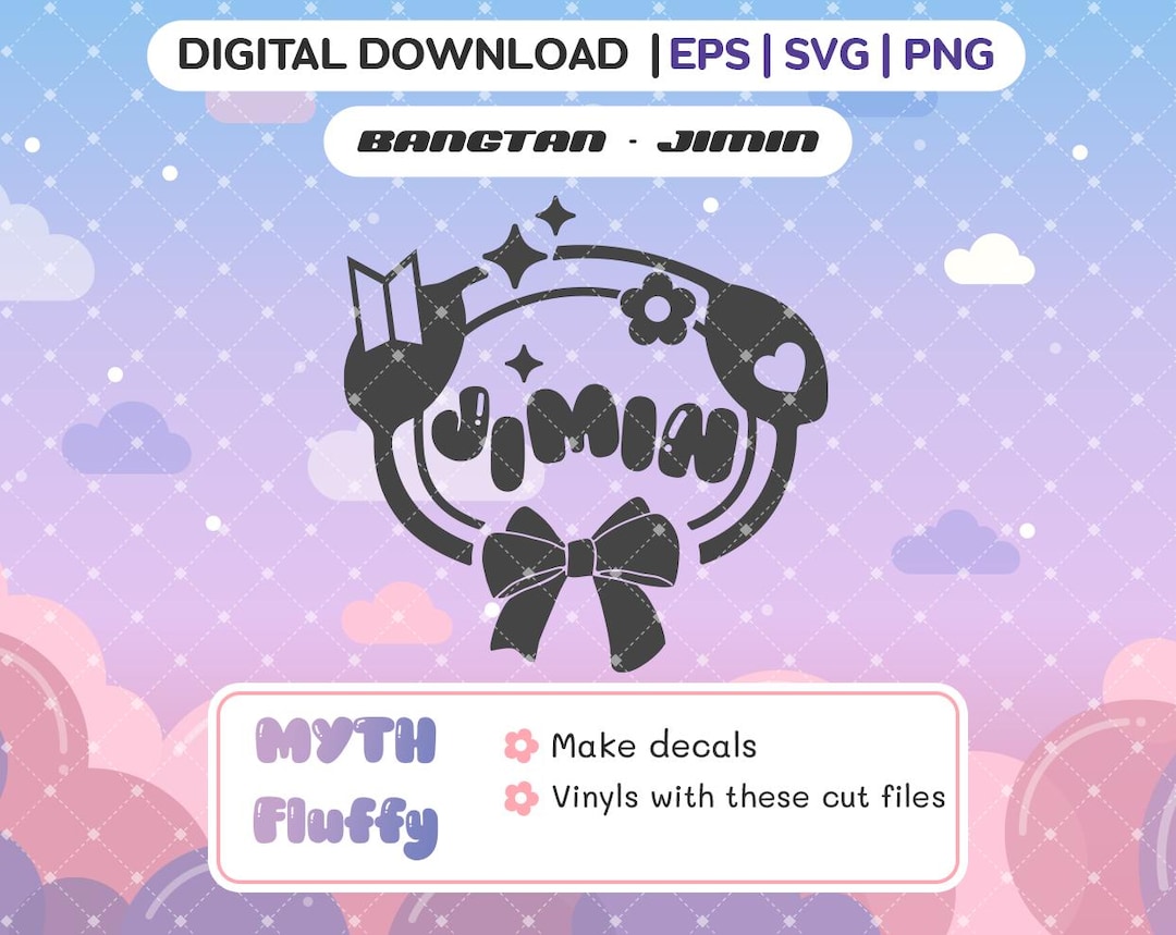 Kpop JIMIN Vector File | Png Svg Eps - Etsy