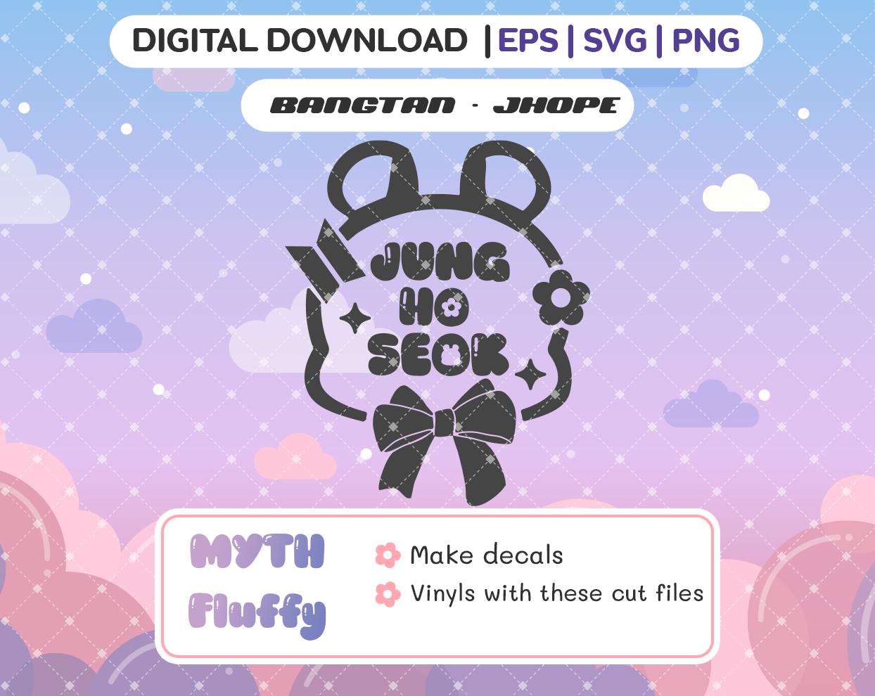 Kpop Jhope Vector File | Png Svg Eps - Etsy