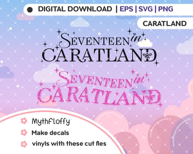 Kpop Seventeen Vector Files for Cricut / Svg Eps Png - Etsy