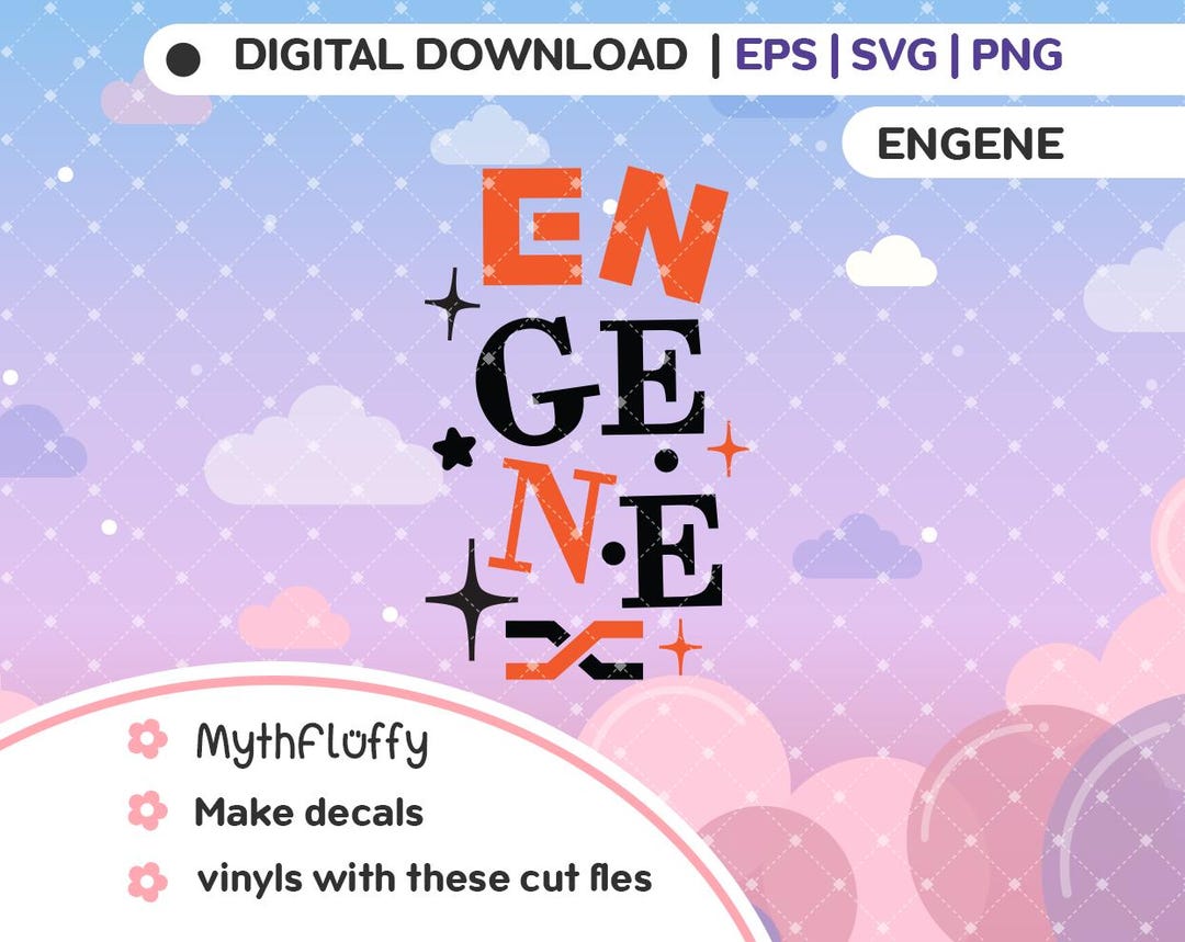Kpop ENGENE | Vector Files / Svg Eps Png - Etsy