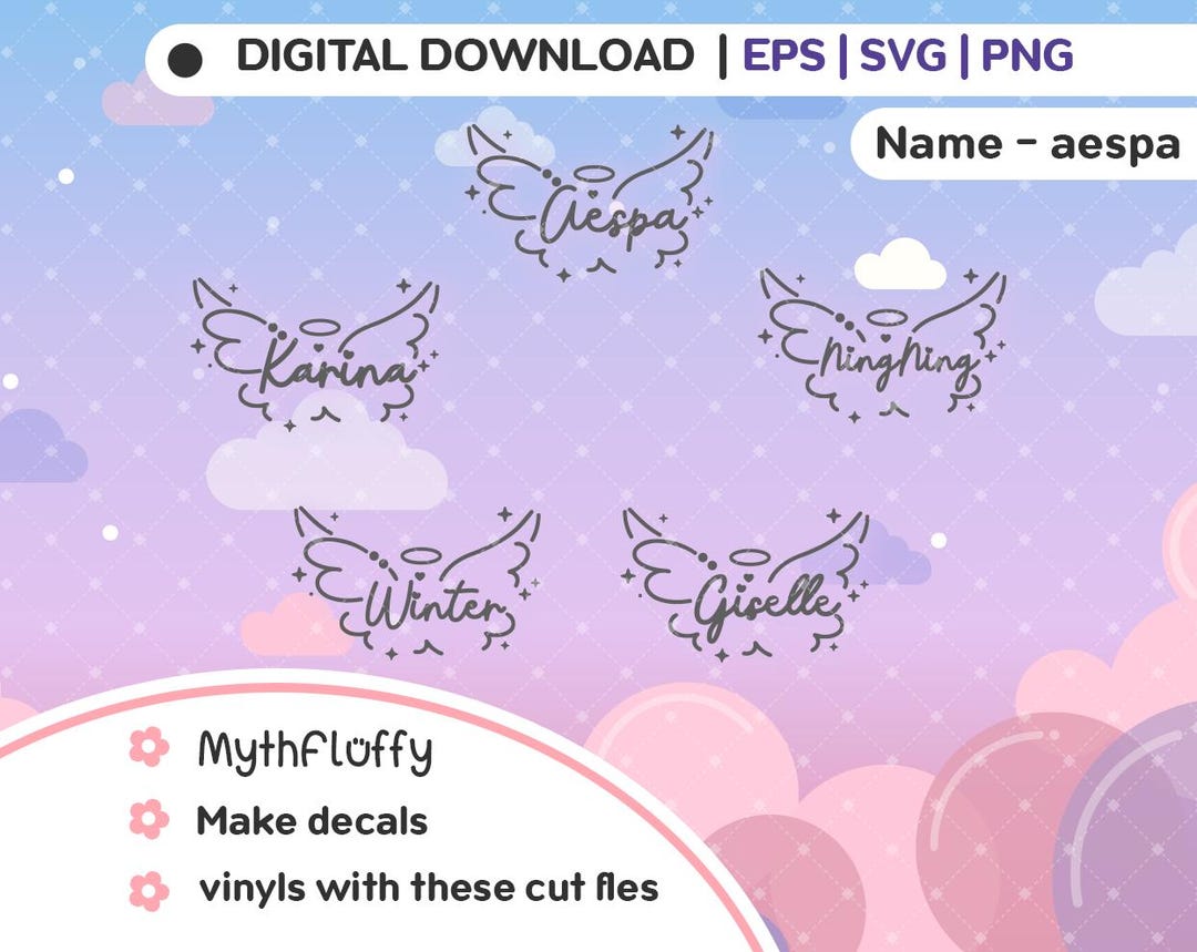 Kpop Butterfly-aespa / Vector Files / Svg Eps Png - Etsy