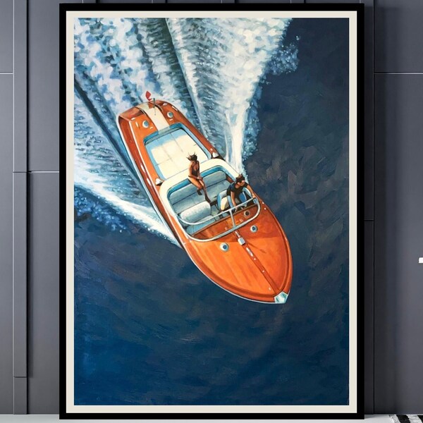 Motor Speedway Poster, Auto Racing Wall Art, Vintage Sports Prints ...