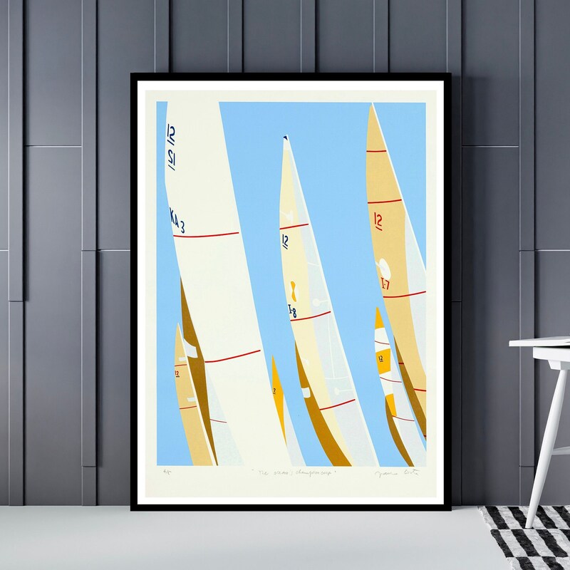 Sailing Poster - Etsy