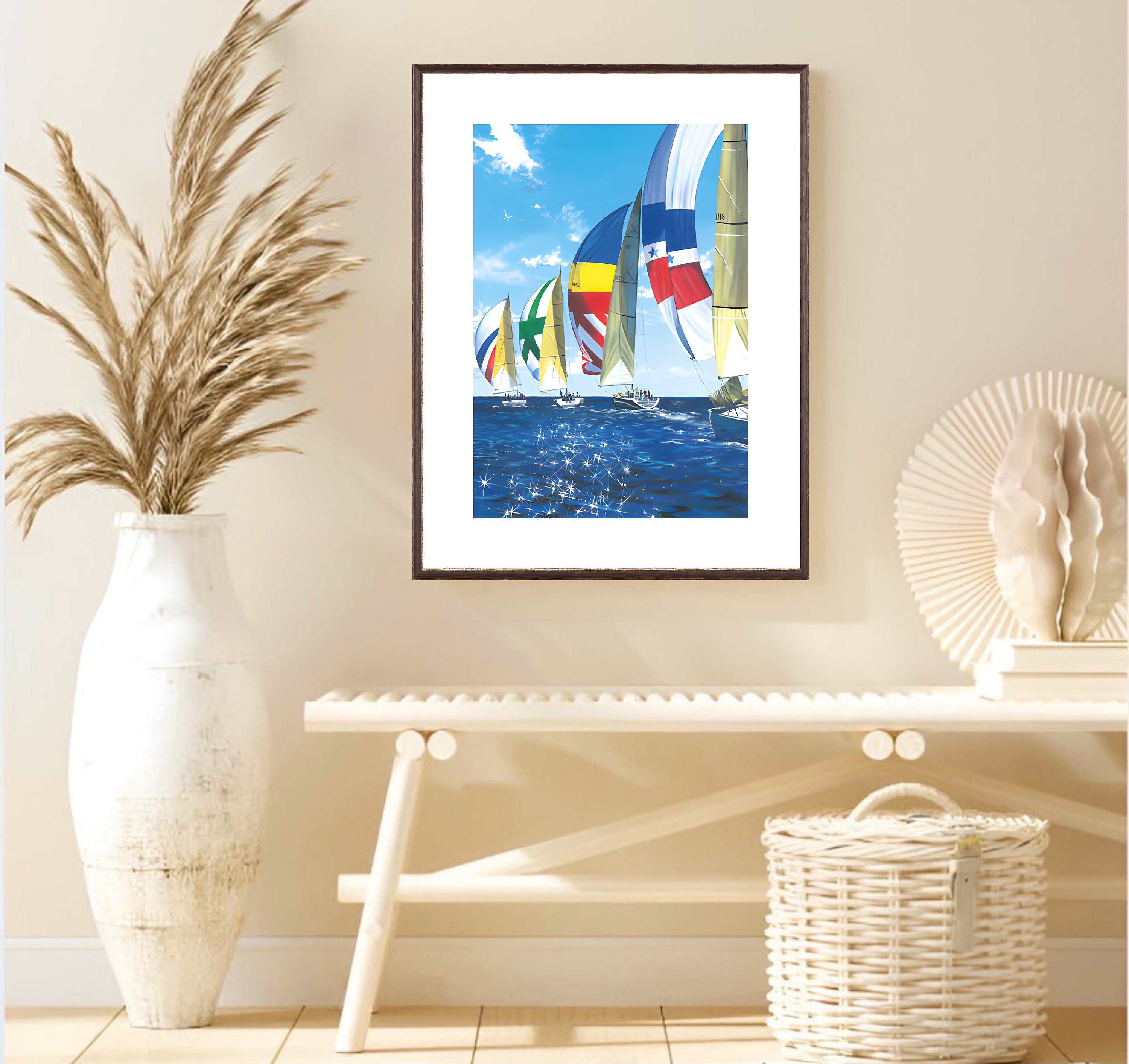 Sailing Regatta Poster, Yachting Poster, Sailing Life, Caribbean ...