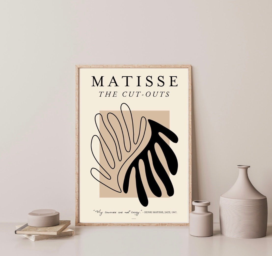 Henri Matisse Mirror Cutouts, Matisse Print, Matisse Poster, Henri ...