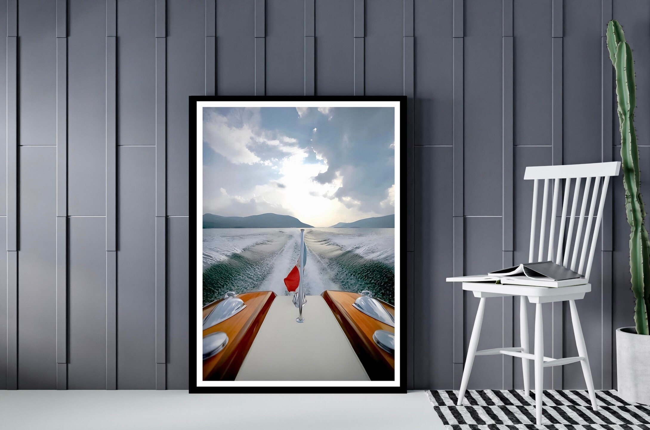 Riva Aquarama Boat Poster, Home Decor, Man Cave Gift, - Etsy