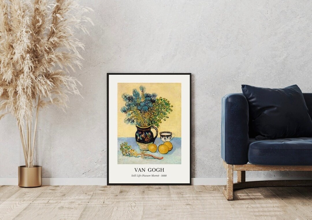 Vincent Van Gogh Poster Still Life Exhibition Poster, Nature Morte ...