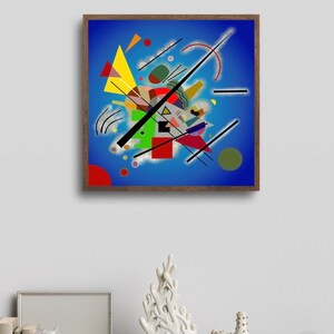 Wassily Kandinsky Blaues Bild (blue Painting) 1924 Modern Classic ...
