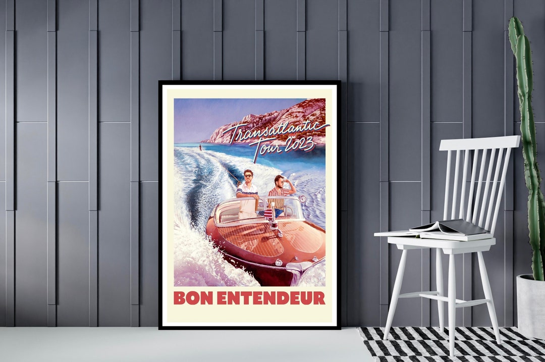 Riva Aquarama Poster, Cote D'azur Poster, Water Skiing Behind Riva ...