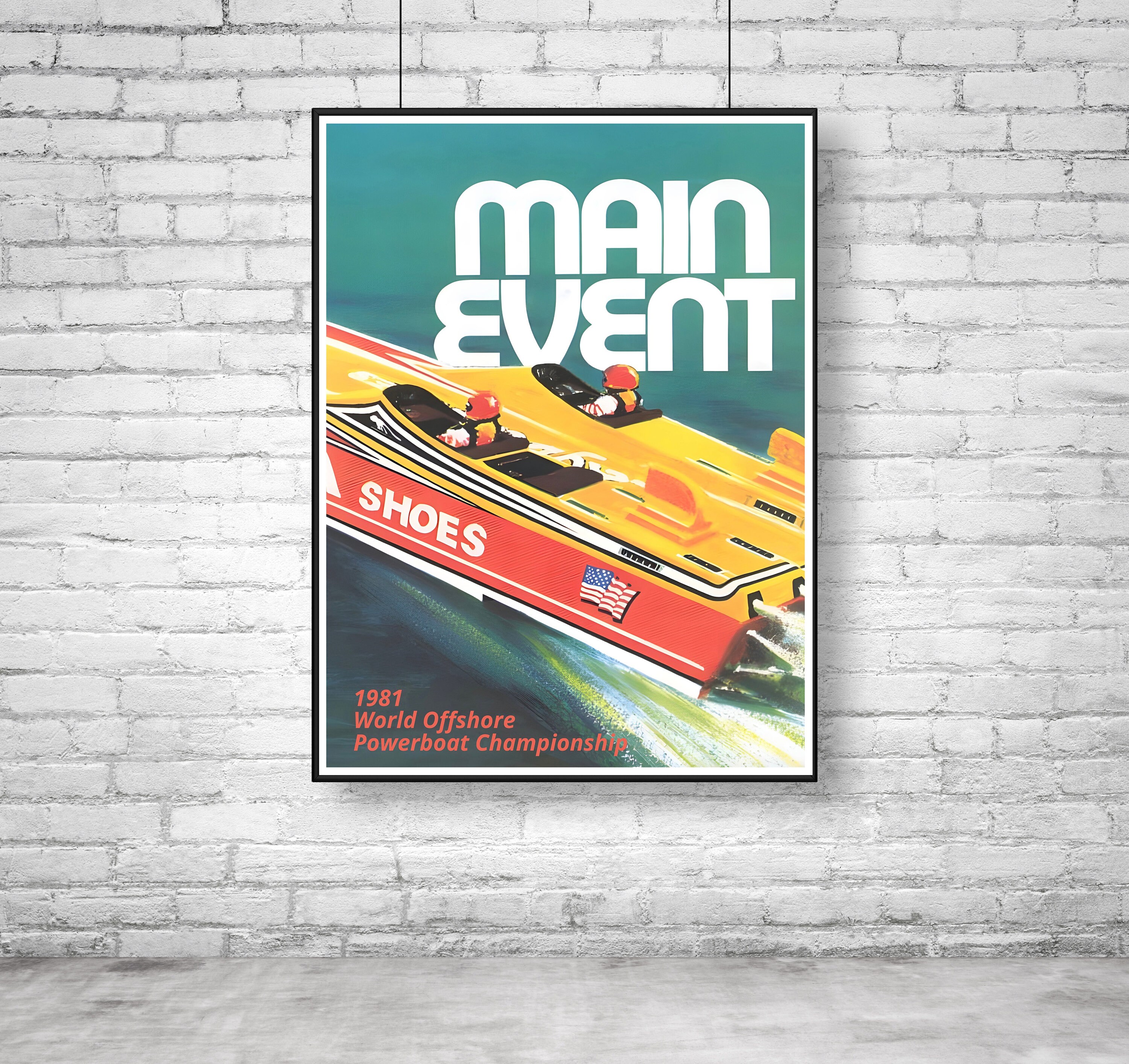 Offshore Powerboat Racing Poster, the Main Event Offshore Powerboats ...