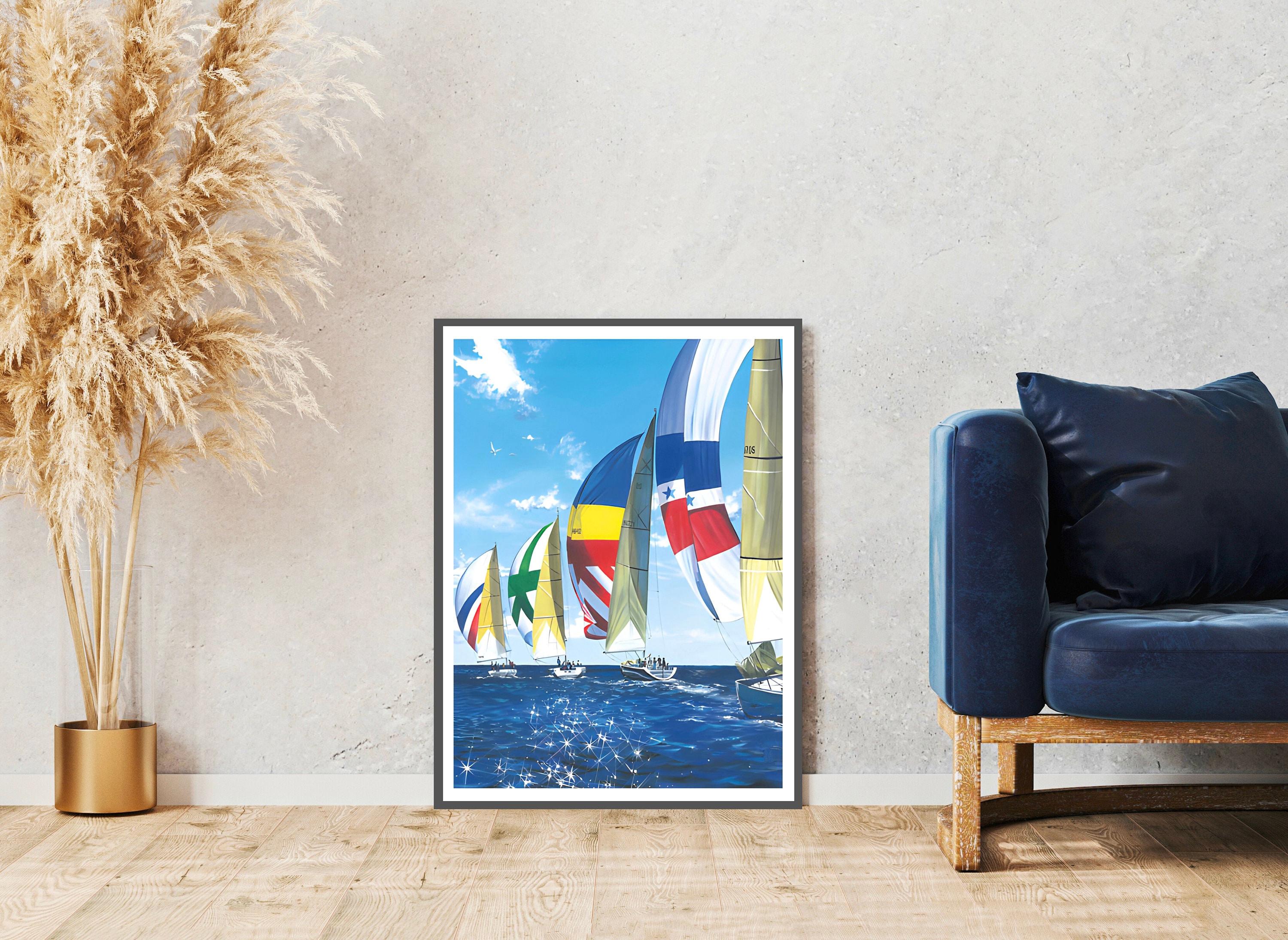 Sailing Regatta Poster, Yachting Poster, Sailing Life, Caribbean ...