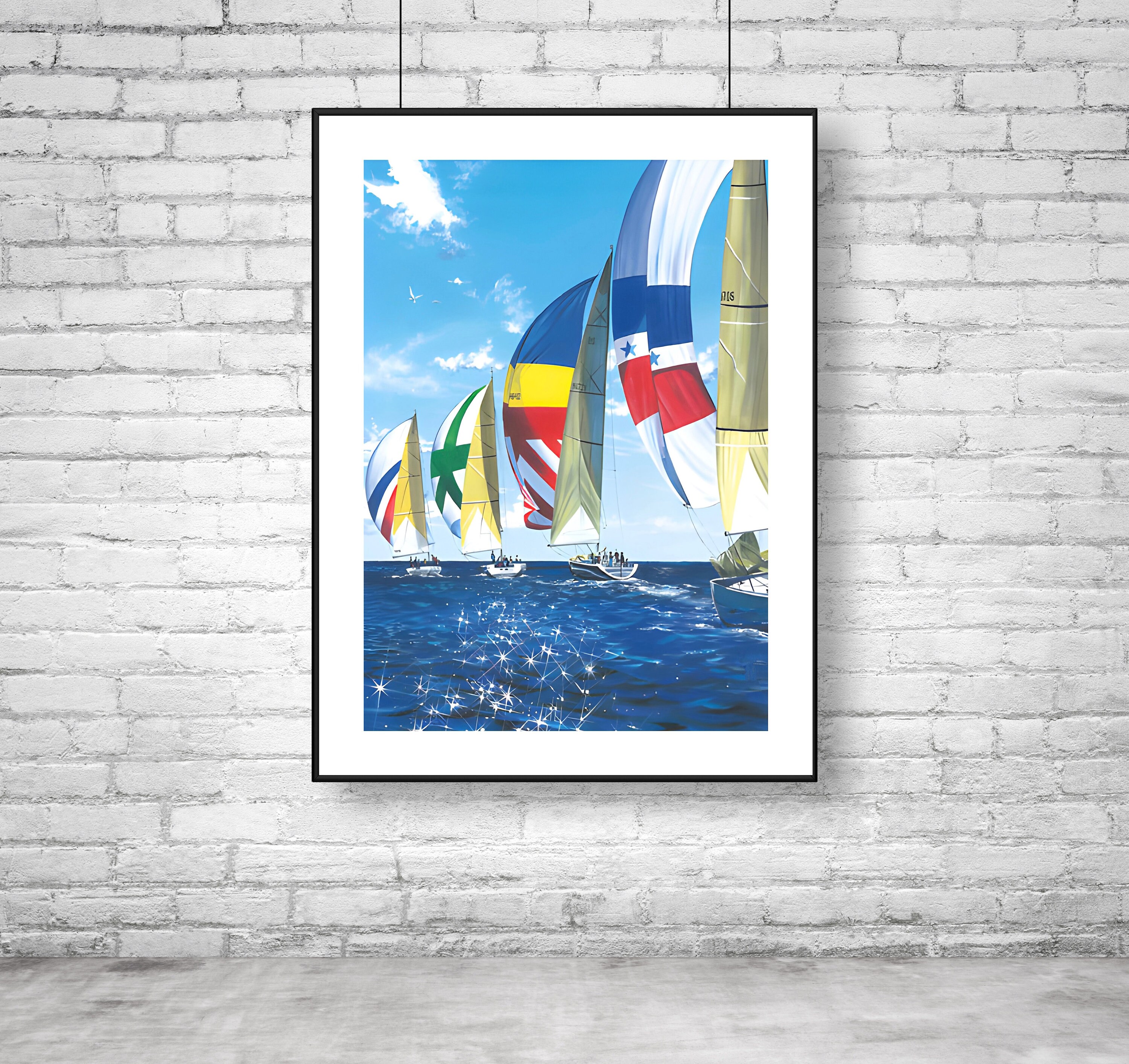 Sailing Regatta Poster, Yachting Poster, Sailing Life, Caribbean ...