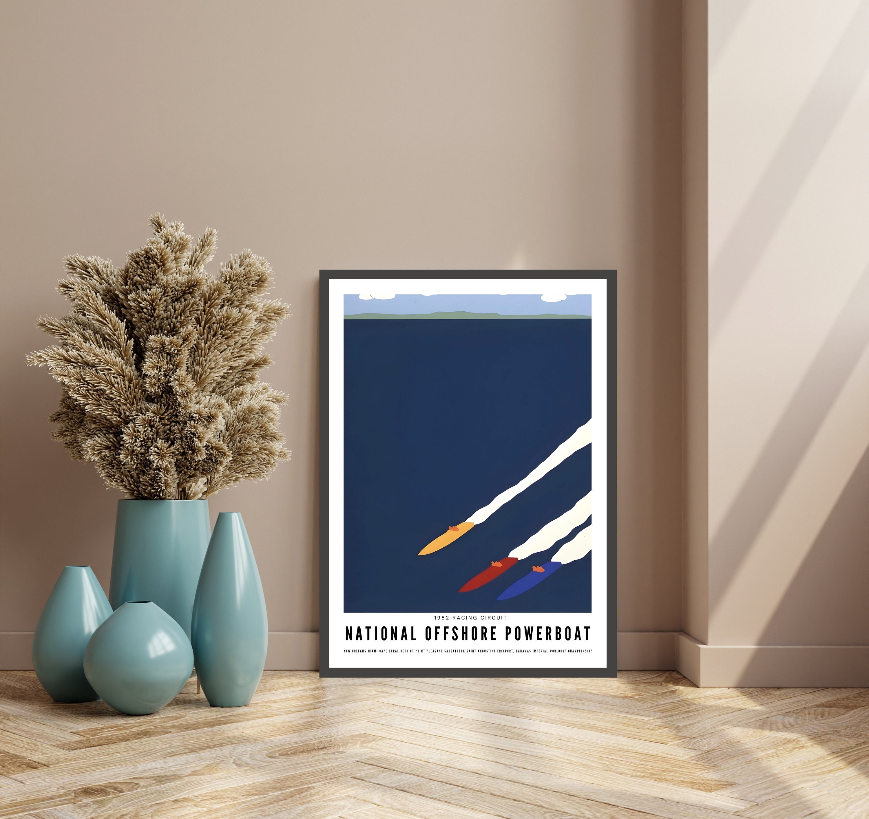 Offshore Powerboat Racing Poster, National Offshore Powerboat Racing ...